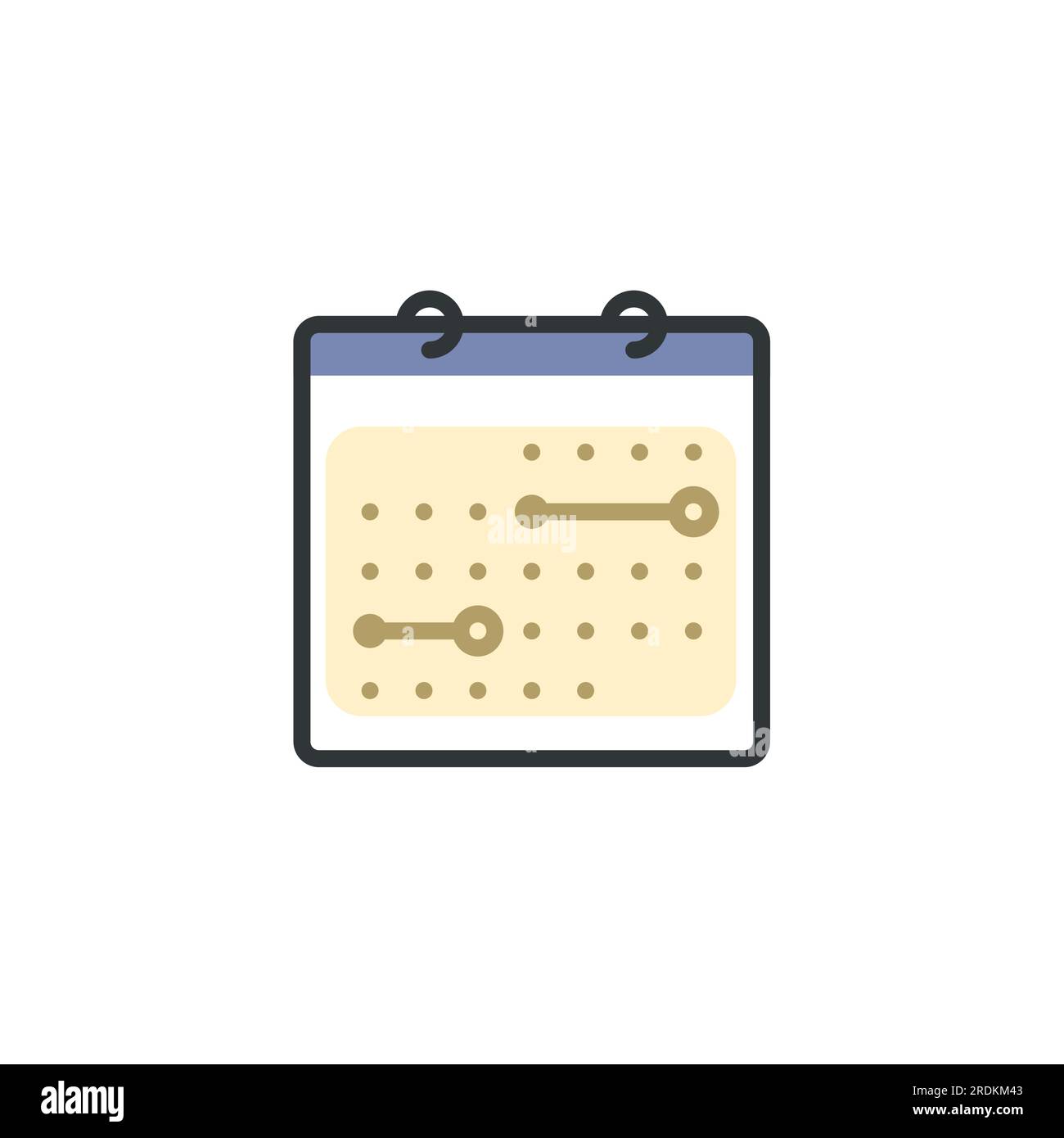 Planning Calendar Iterations for a Structured Schedule Stock Vector ... Planning Calendar Iterations for a Structured Schedule Stock Vector ...