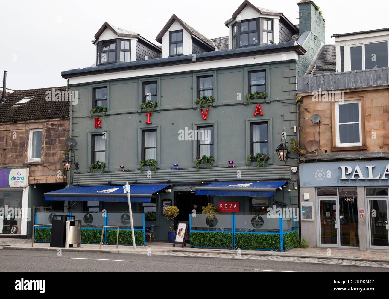 Riva Hotel, West Clyde Street, Helensburgh, Scotland Stock Photo - Alamy