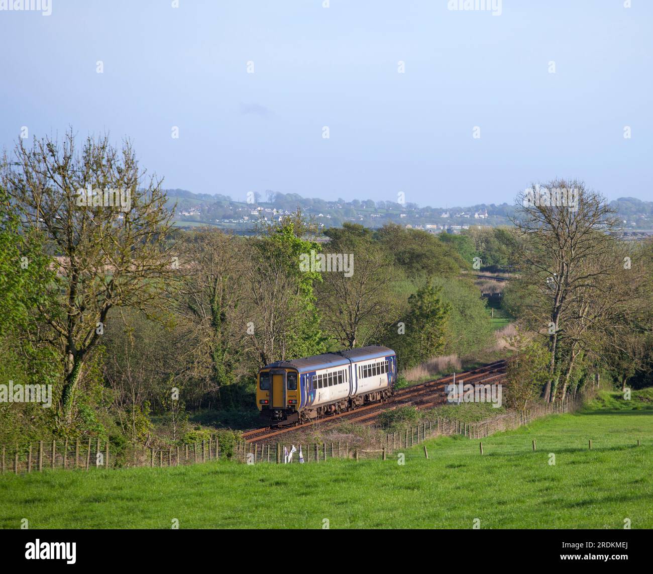 Northern Rail class 156 sprinter train 156479 passing Silverdale on the ...
