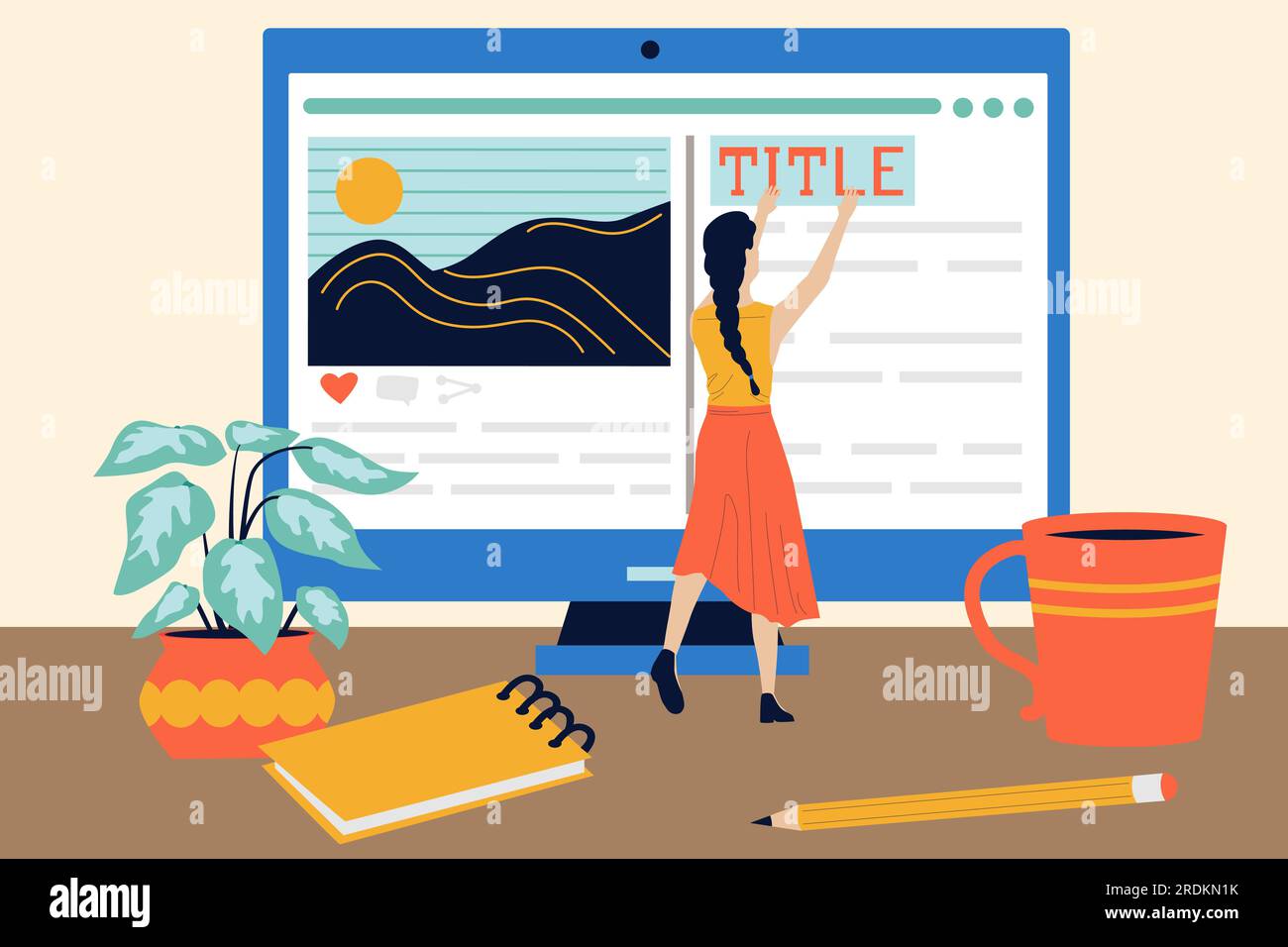 Manage table Stock Vector Images - Alamy