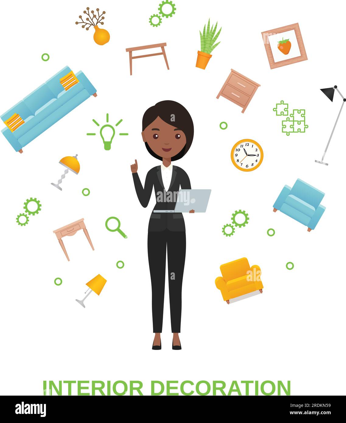 Architecture woman female women Stock Vector Images - Alamy