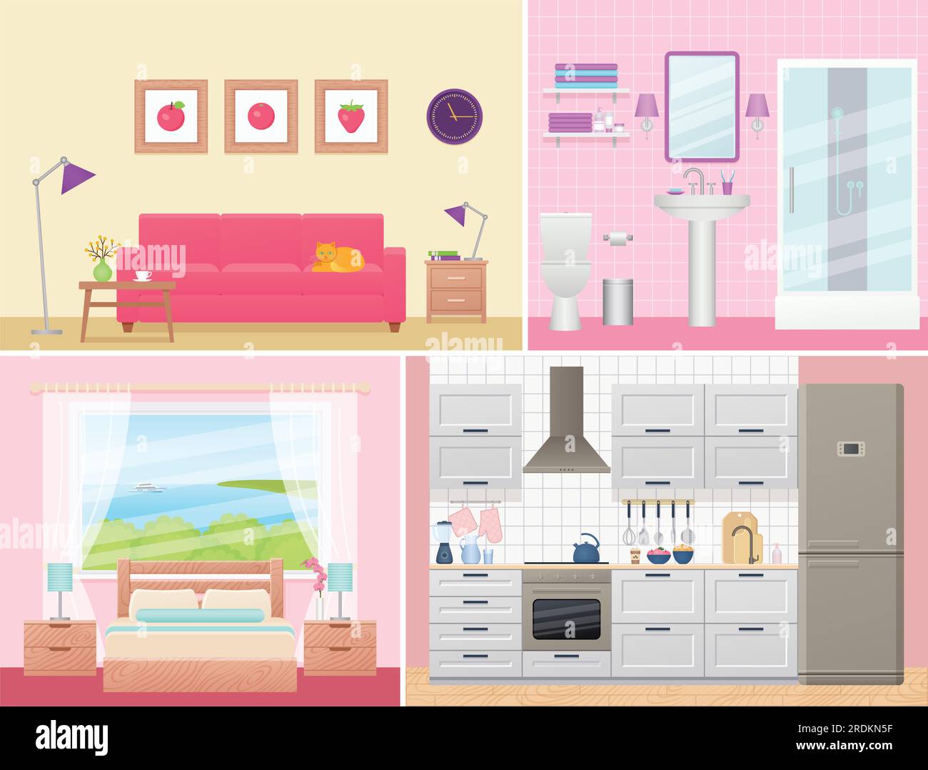 Hotel interiors Cut Out Stock Images & Pictures - Alamy