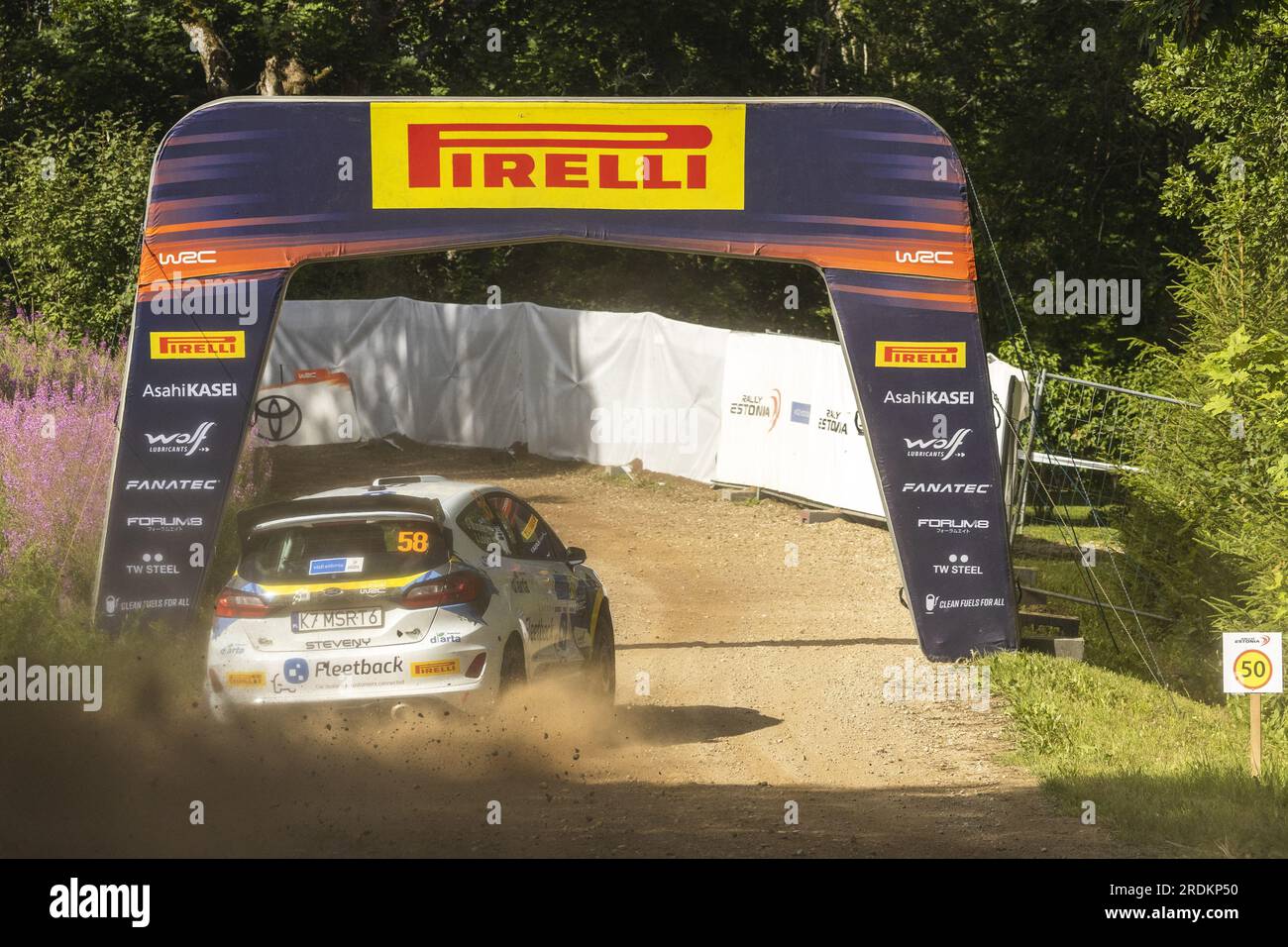 Tartu, Estonia, 22/07/2023, 58 Gregoire MUNSTER (LUX), Louis LOUKA (BEL ...