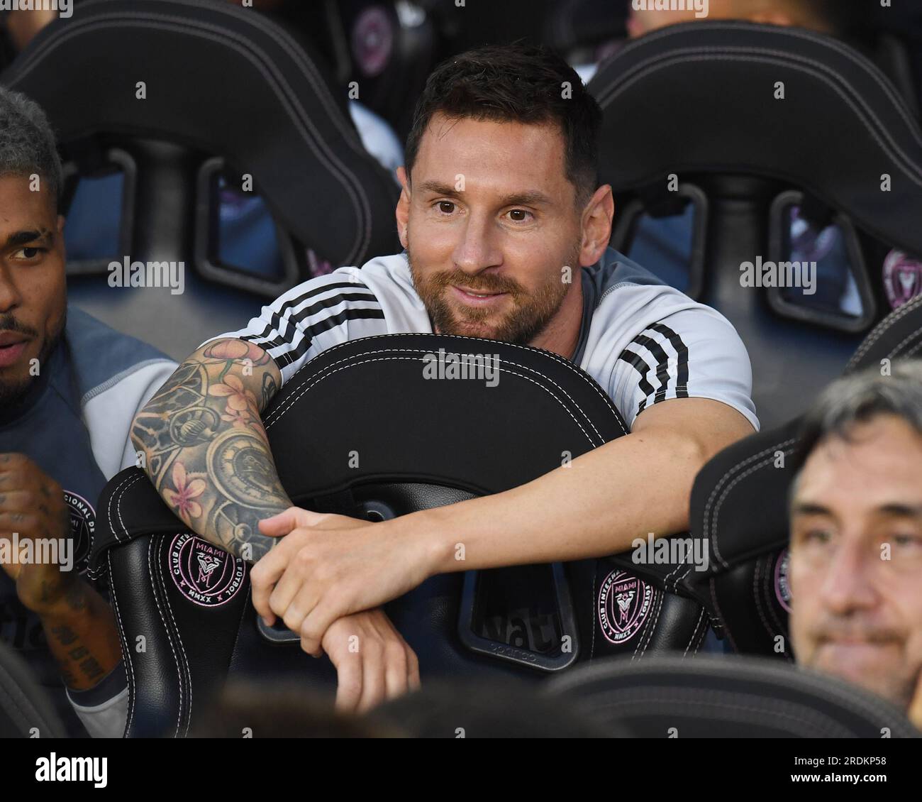 Fort Lauderdale FL, USA. 21st July, 2023. Lionel Messi of Inter Miami ...