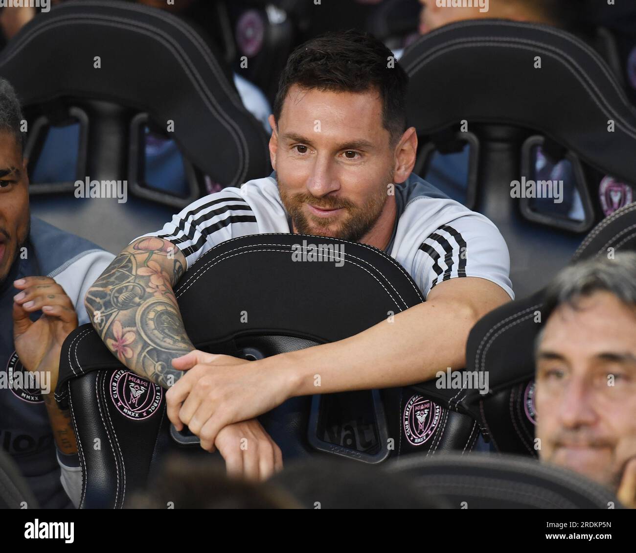 Fort Lauderdale FL, USA. 21st July, 2023. Lionel Messi of Inter Miami ...