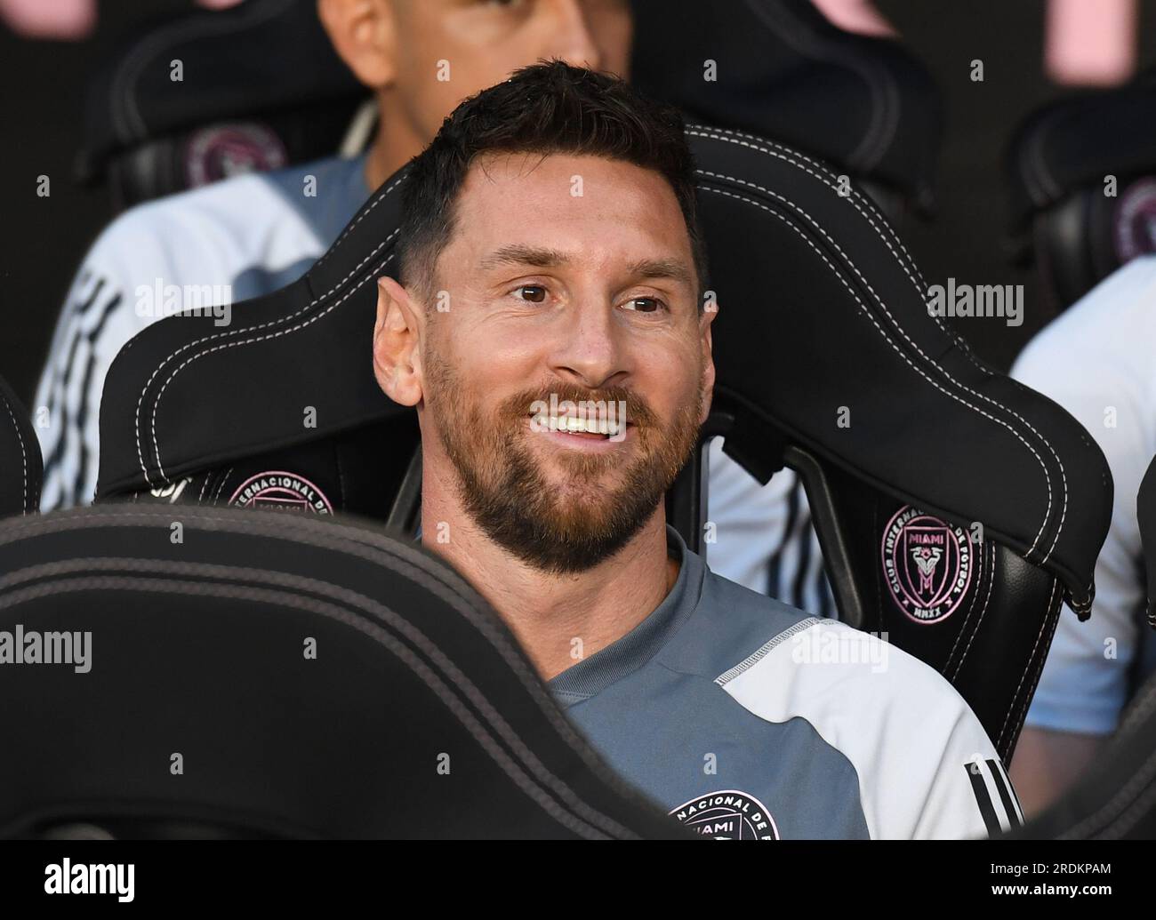 Fort Lauderdale FL, USA. 21st July, 2023. Lionel Messi of Inter Miami ...