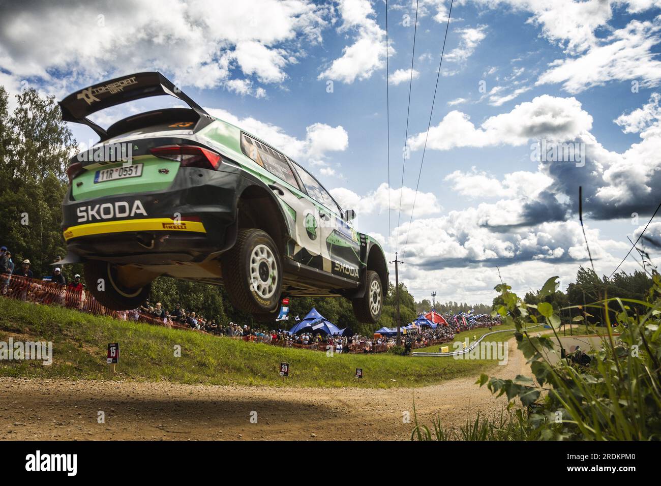 Tartu, Estonia, 22/07/2023, 23 Andreas MIKKELSEN (NOR), Torstein ...