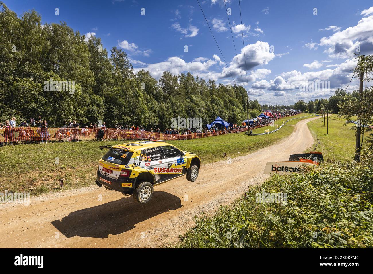 Tartu, Estonia, 22/07/2023, 36 Emilio FERNANDEZ (CHL), Borja ROZADA ...