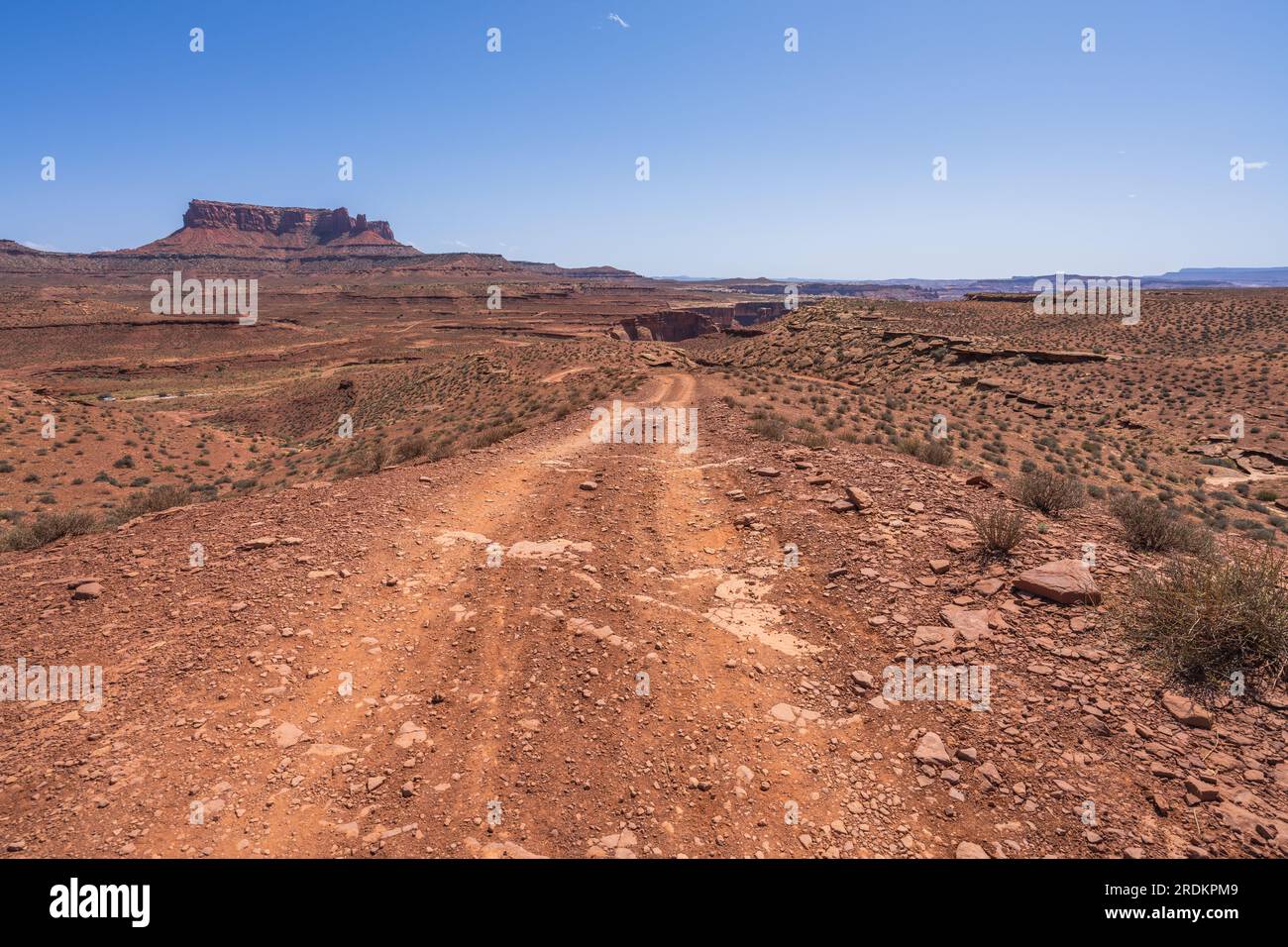 hiking the murphy trail loop in the island in the sky in canyonlands ...