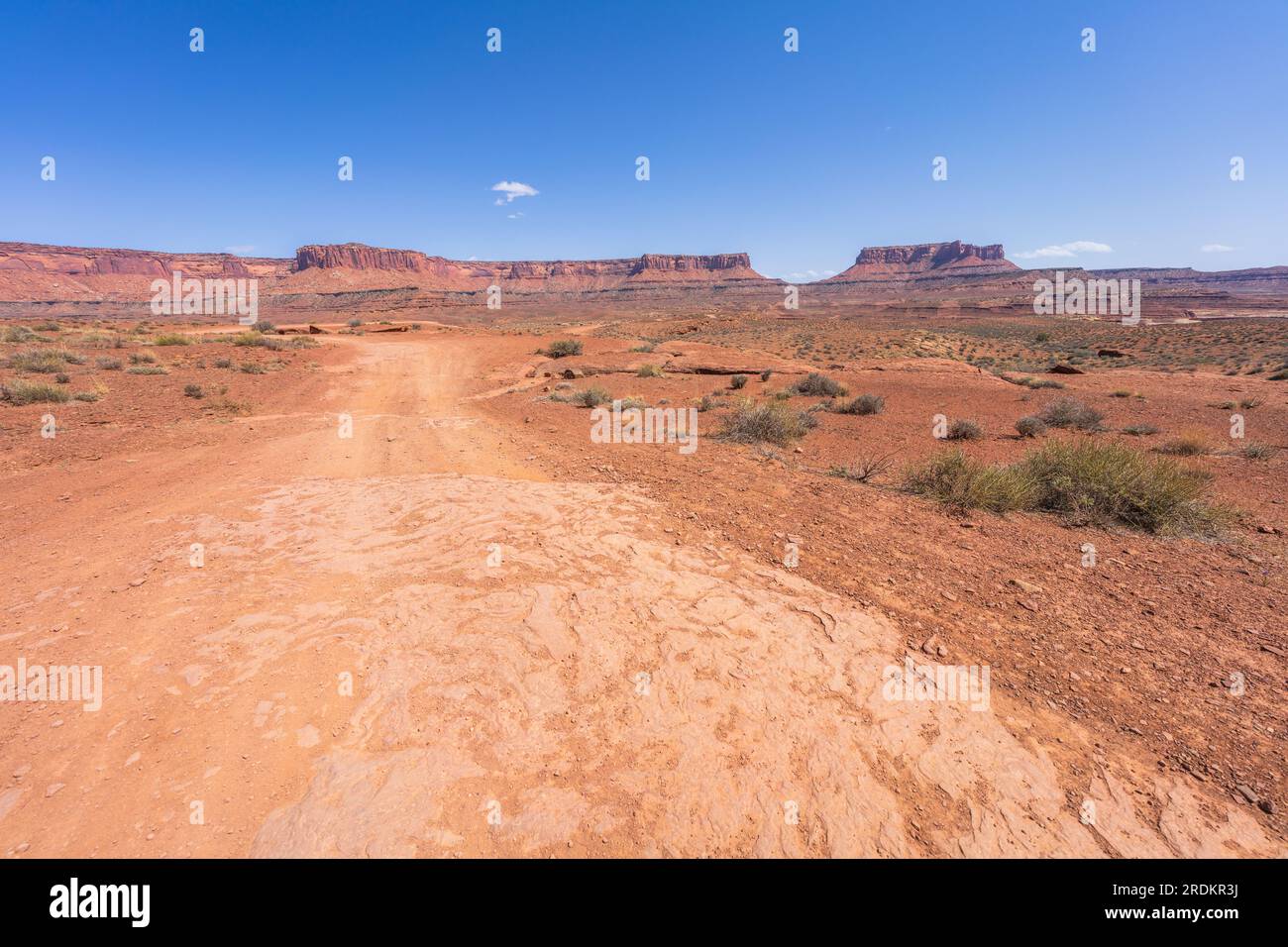 hiking the murphy trail loop in the island in the sky in canyonlands ...