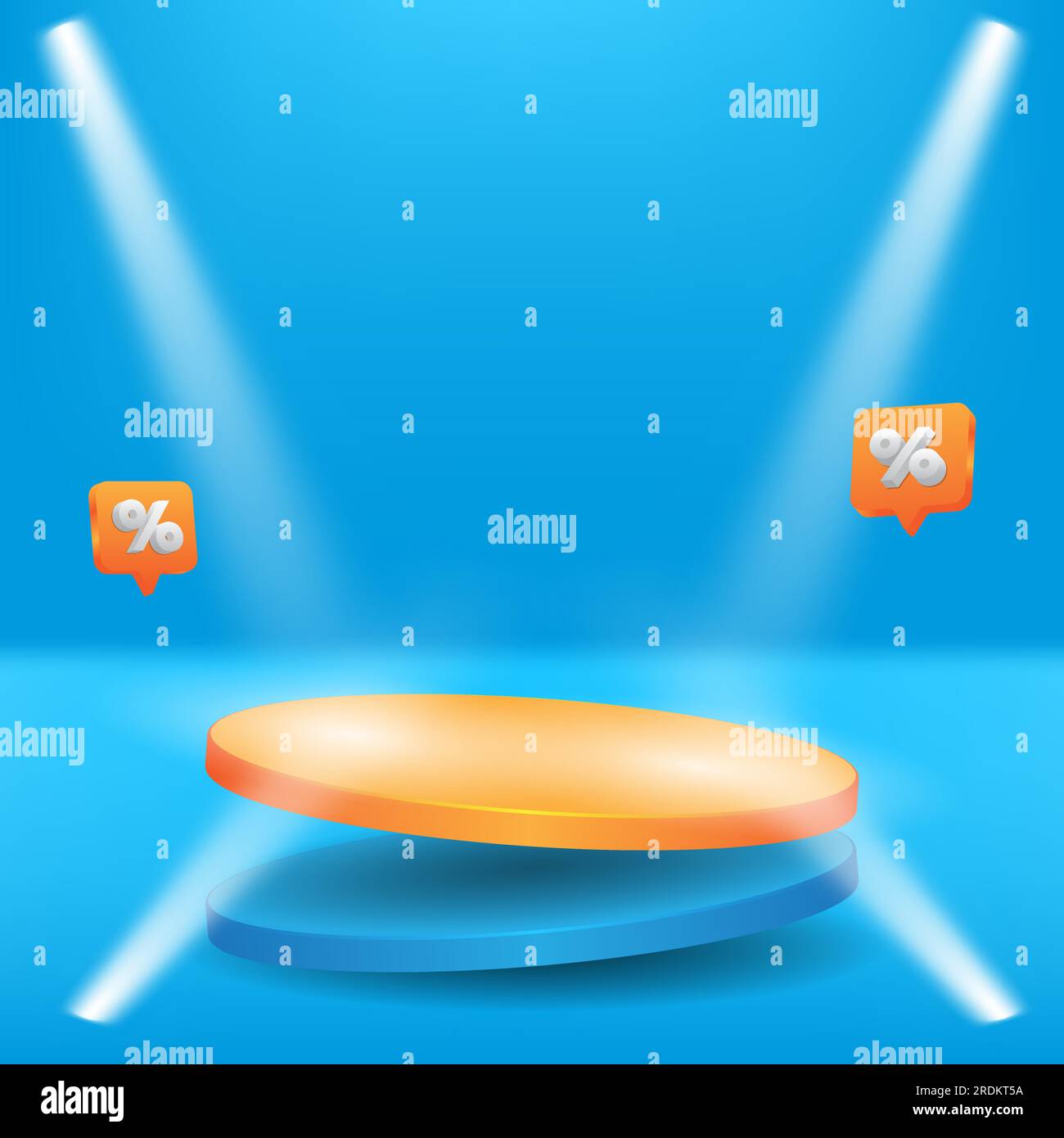 Blue lighting display Stock Vector Images - Alamy