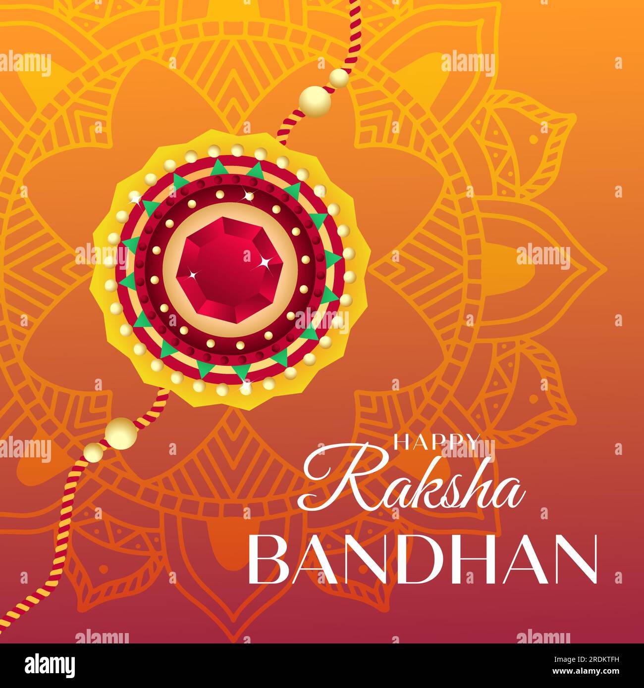 Happy raksha bandhan wishes Stock Vector Images - Alamy