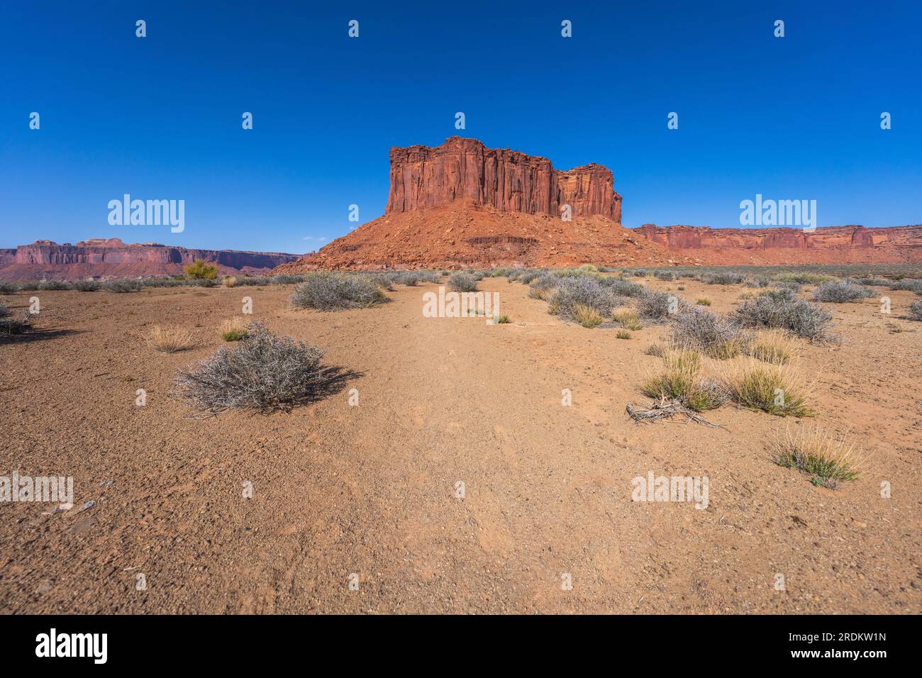 hiking the murphy trail loop in the island in the sky in canyonlands ...