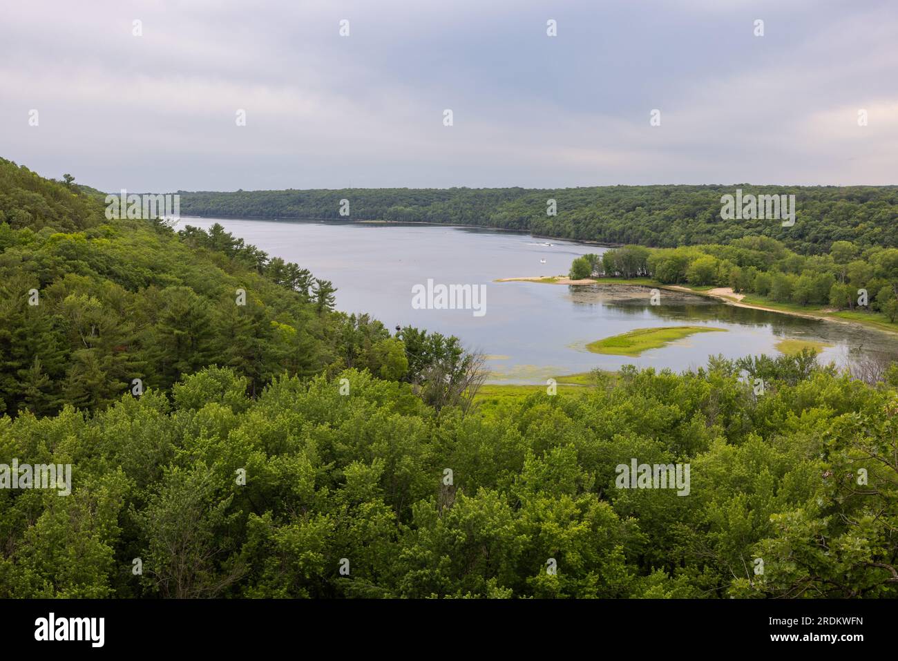 St. Croix River Scenic Landscape Stock Photo - Alamy