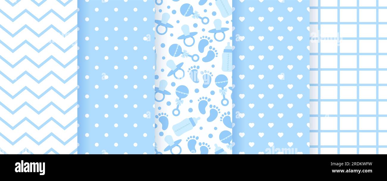 Blue Pastel Patterns