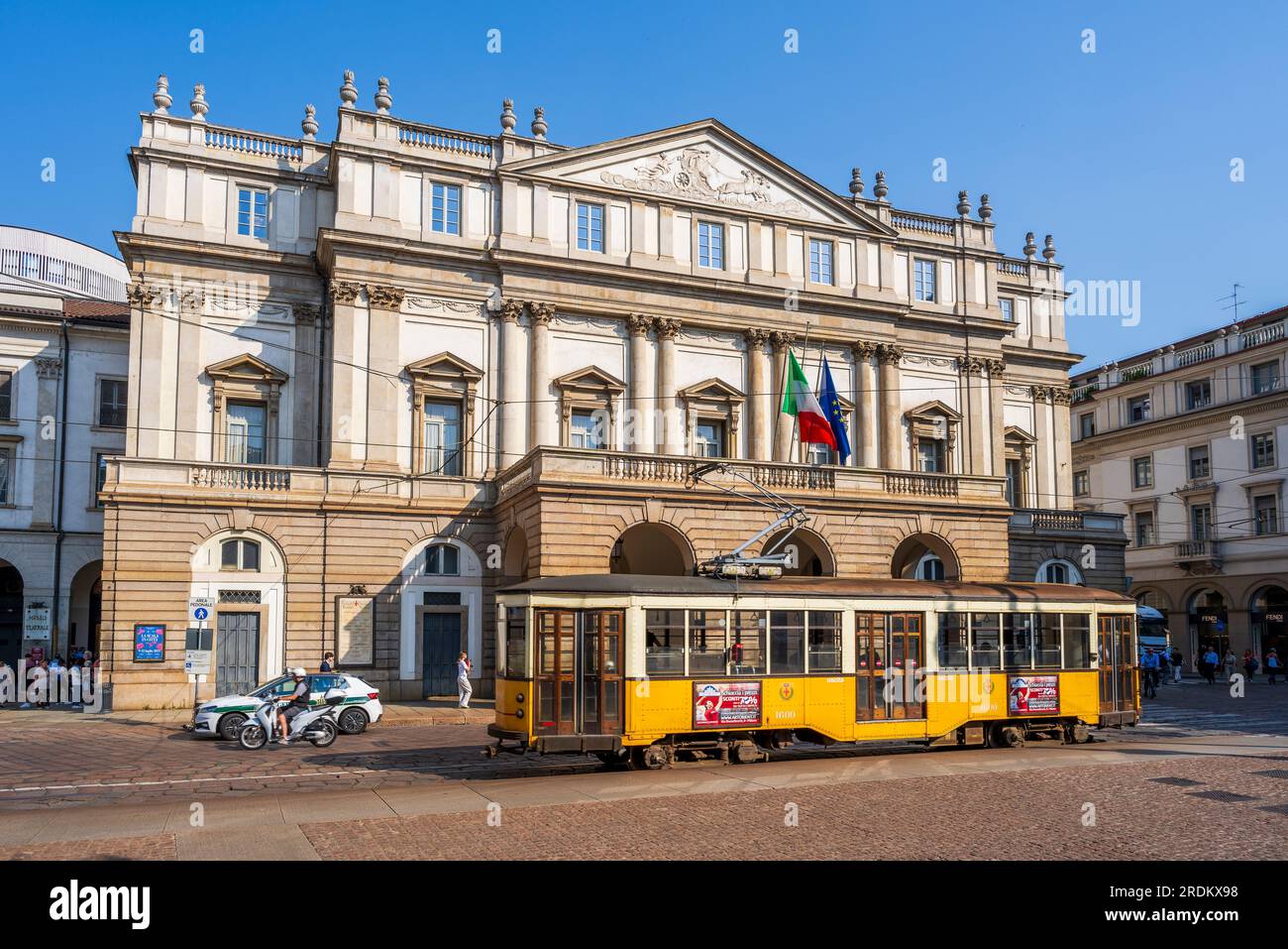 Teatro alla Scala opera house, Milan, Lombardy, Italy Stock Photo - Alamy
