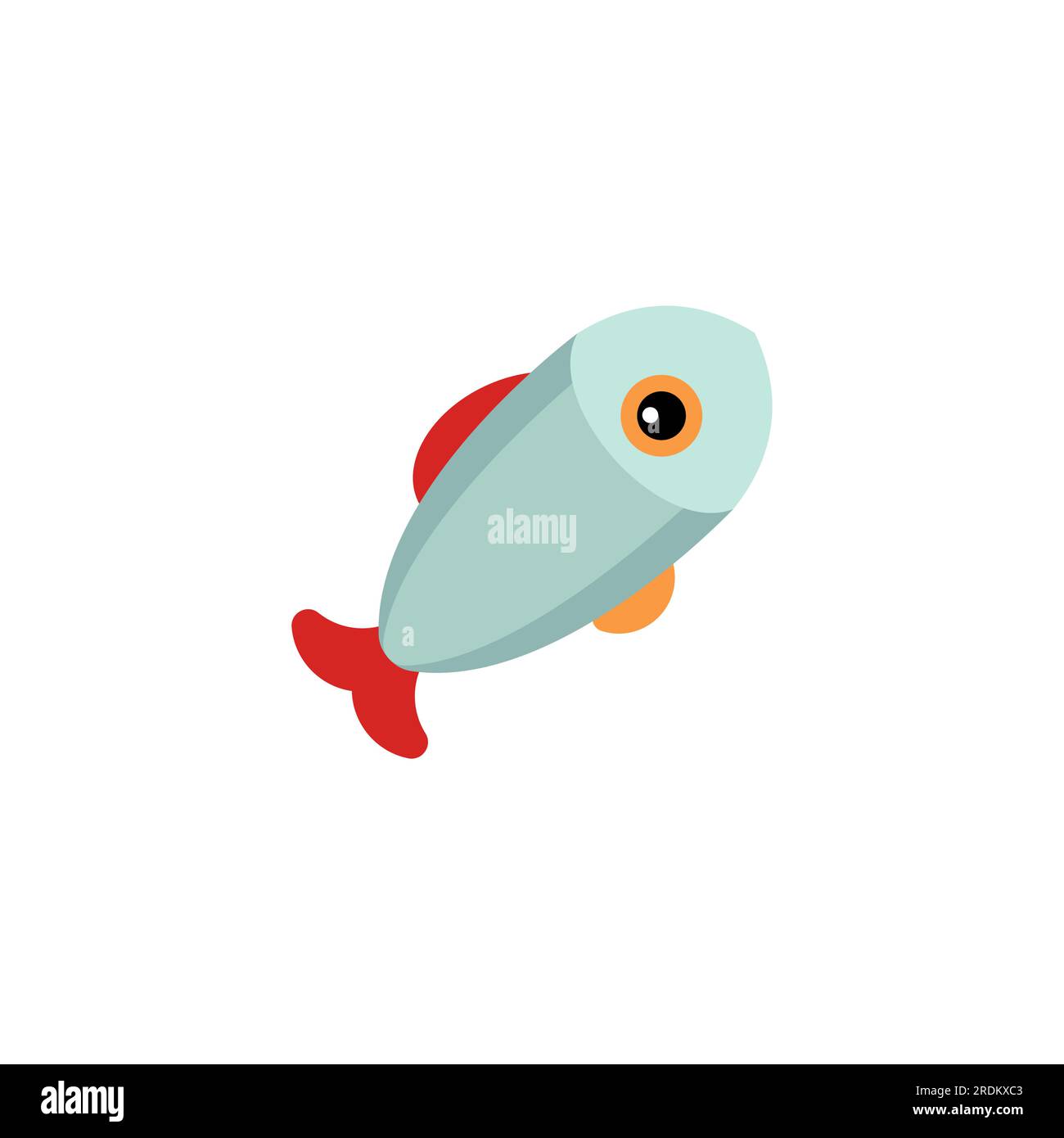 Fish icon isolated. food sign. Symbol for mobile application Stock ...