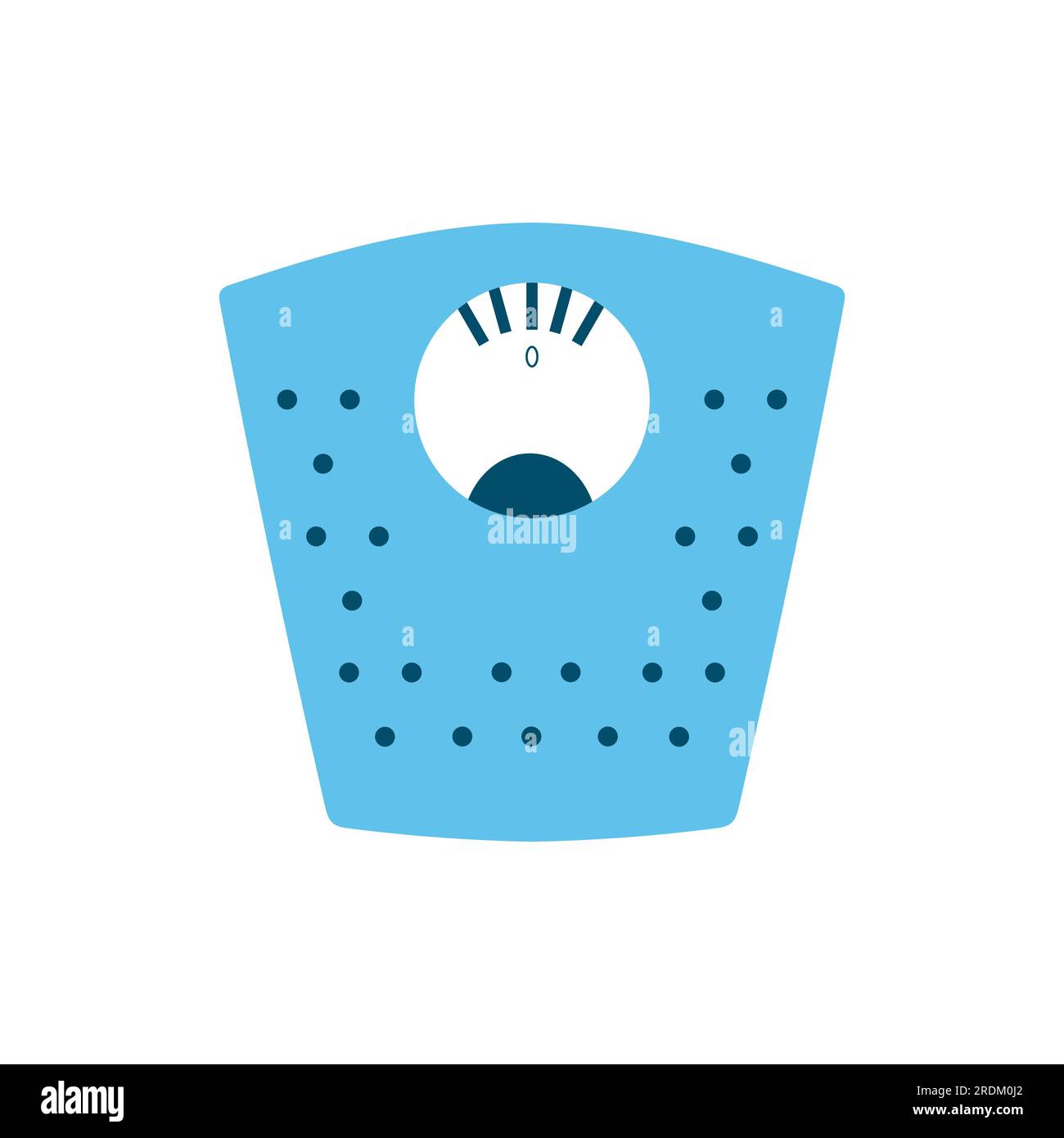 Stylish fitness scale icon, cartoon style vector illustration Stock ...