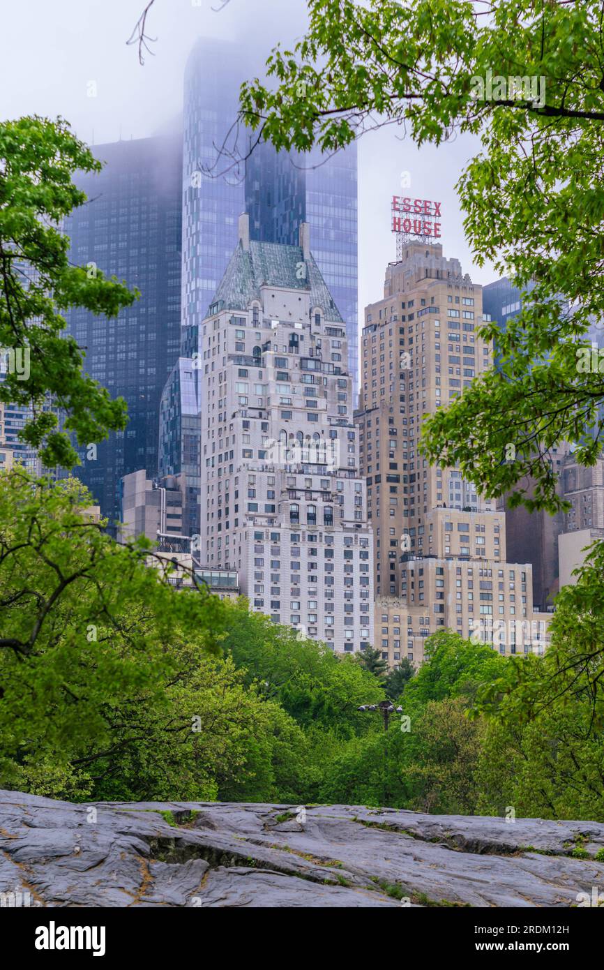 Time lapse shot downtown manhattan hi-res stock photography and images ...