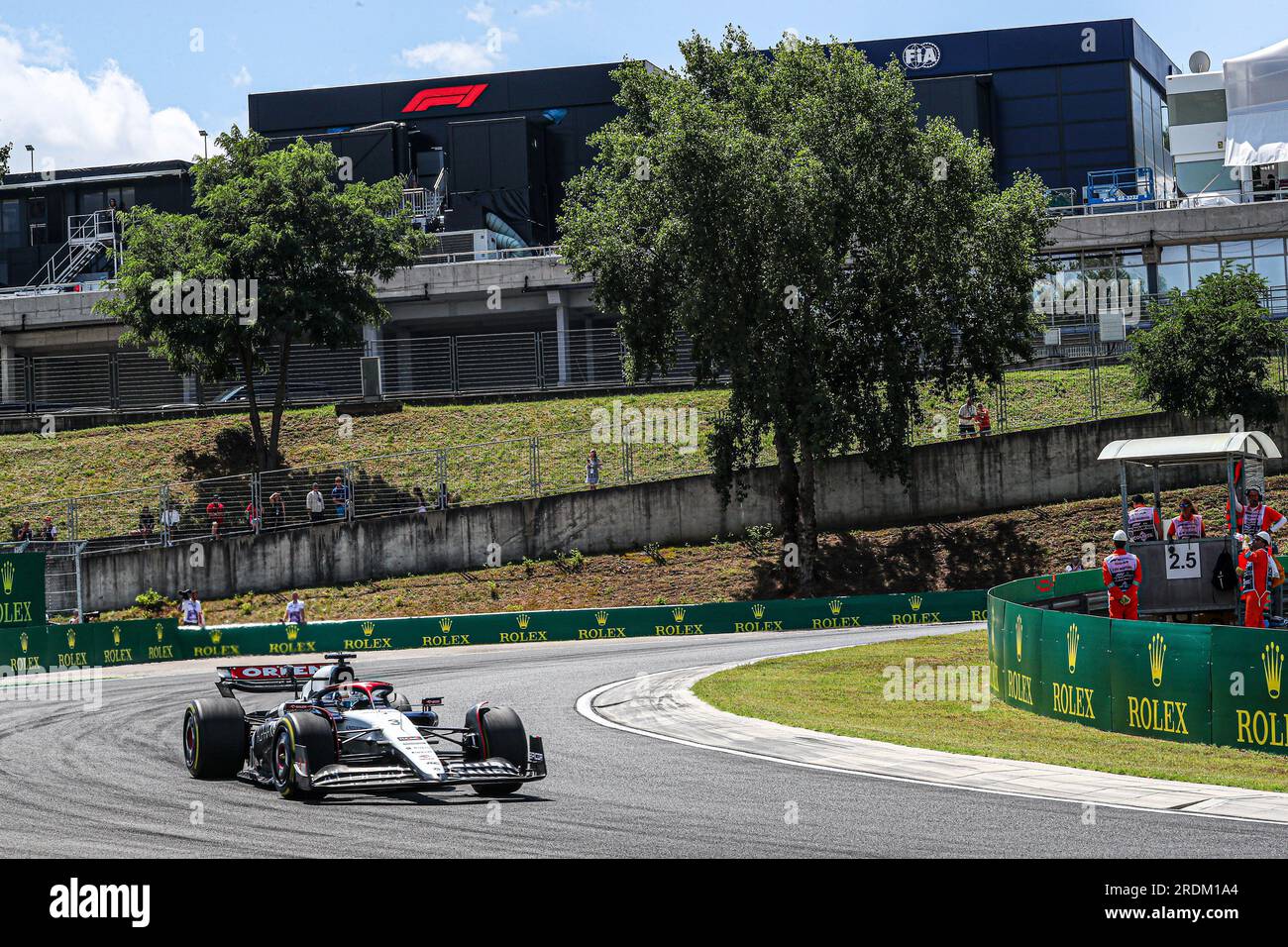 Daniel Ricciardo (AUS) Alpha Tauri AT04 during Free Practice 3 ...