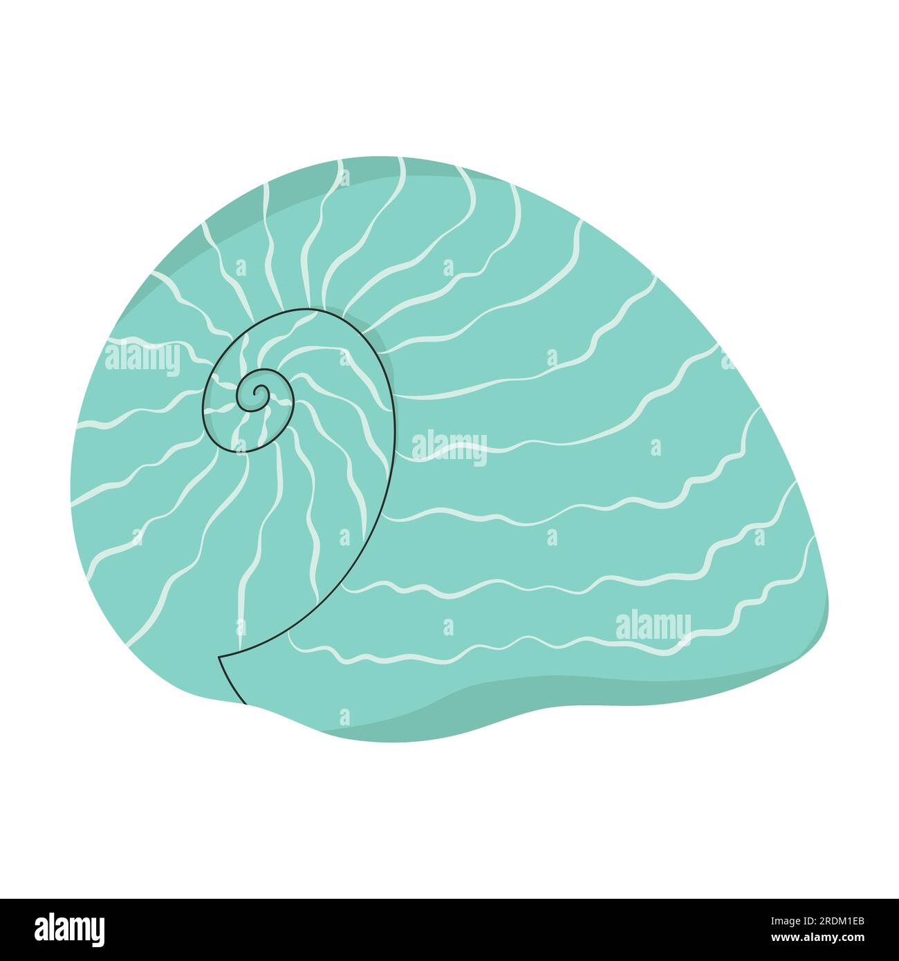 Conch shell under water Cut Out Stock Images & Pictures - Alamy