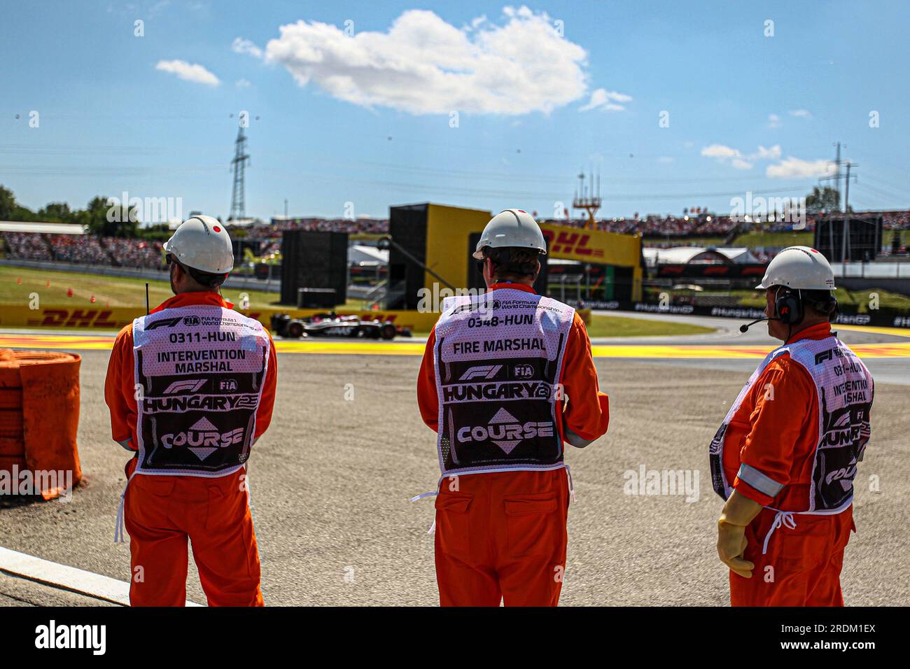 Steward at work during Free Practice 3, Saturday Jul 22th FORMULA 1 ...