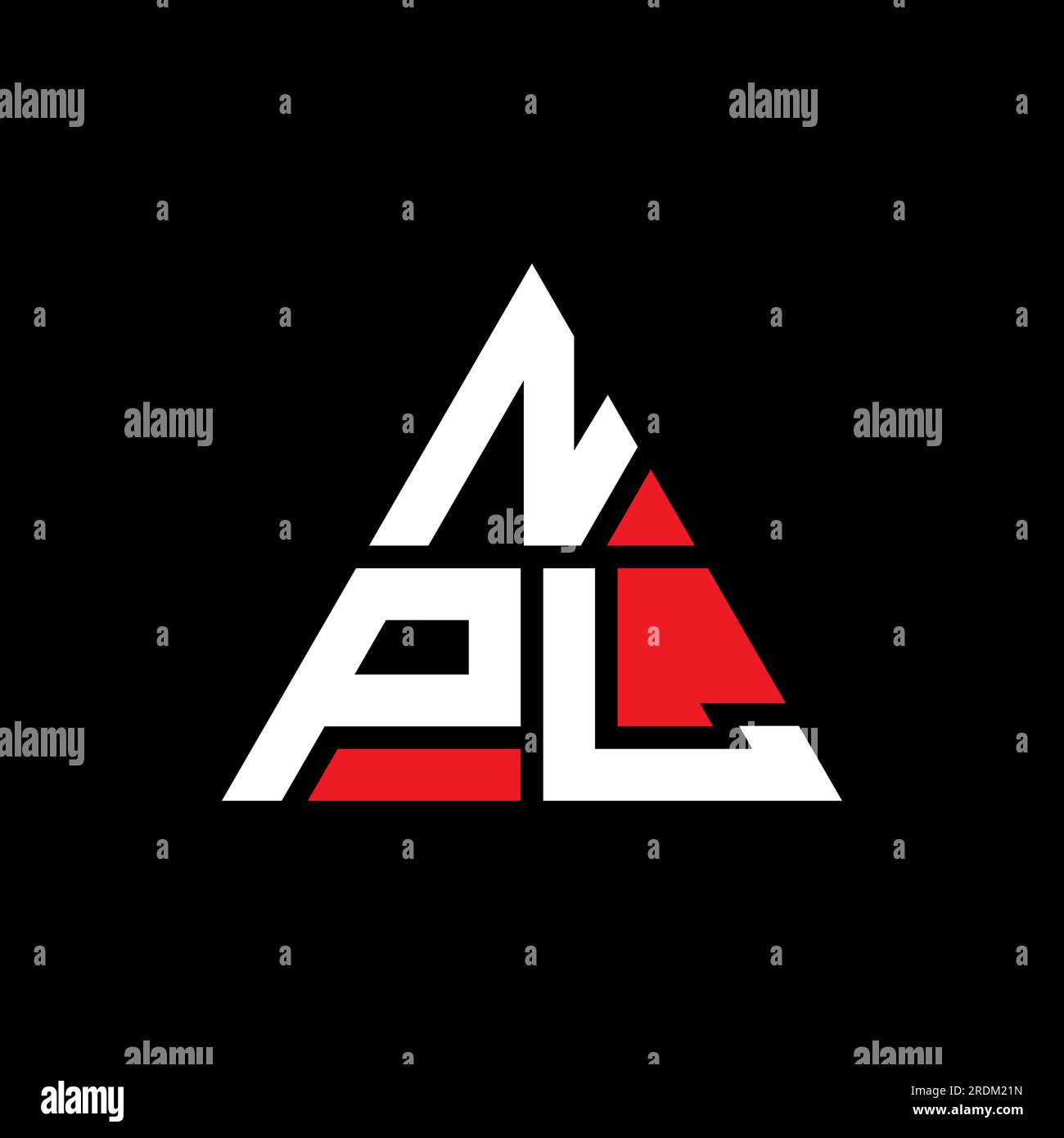 Npl triangular Stock Vector Images - Alamy