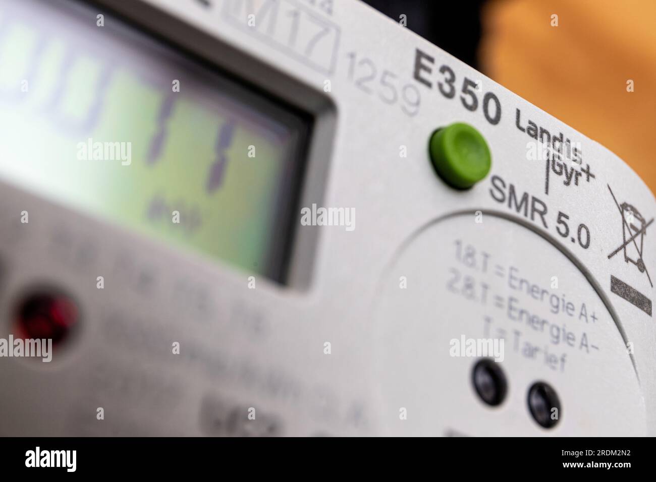 Landis gyr electric smart meter hi-res stock photography and images - Alamy