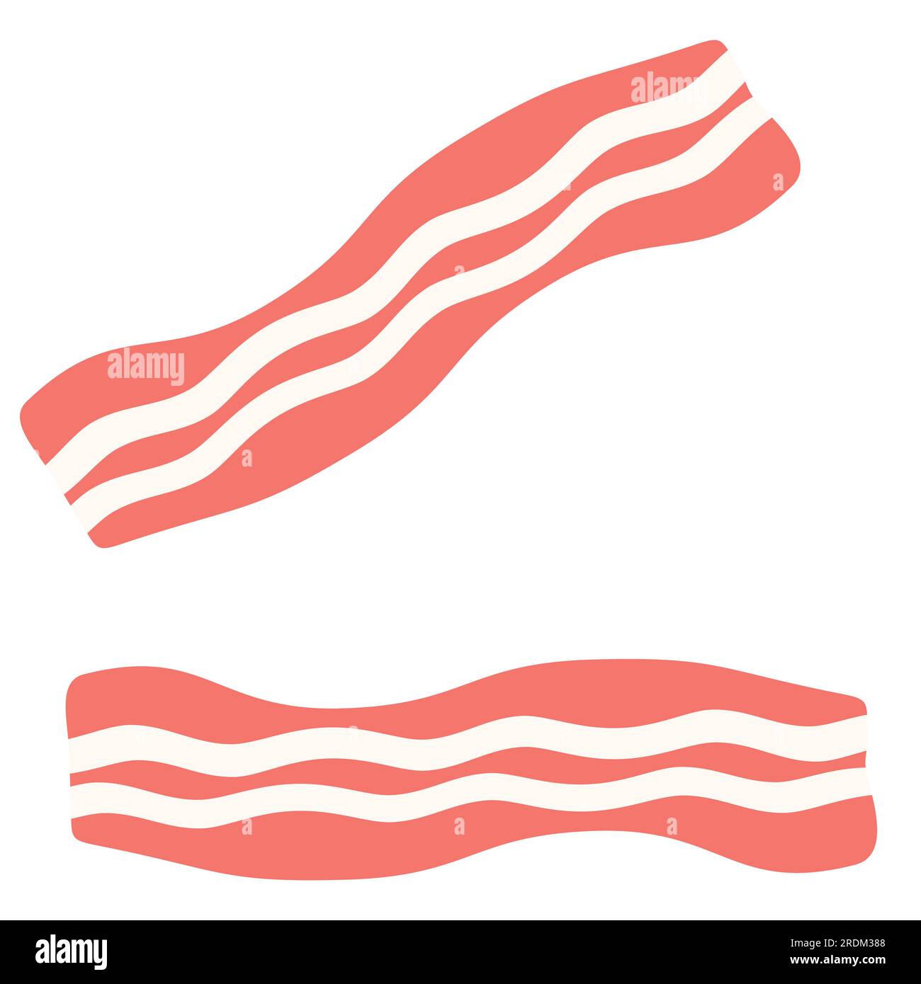 Breakfast bacon icon outline hi-res stock photography and images - Alamy