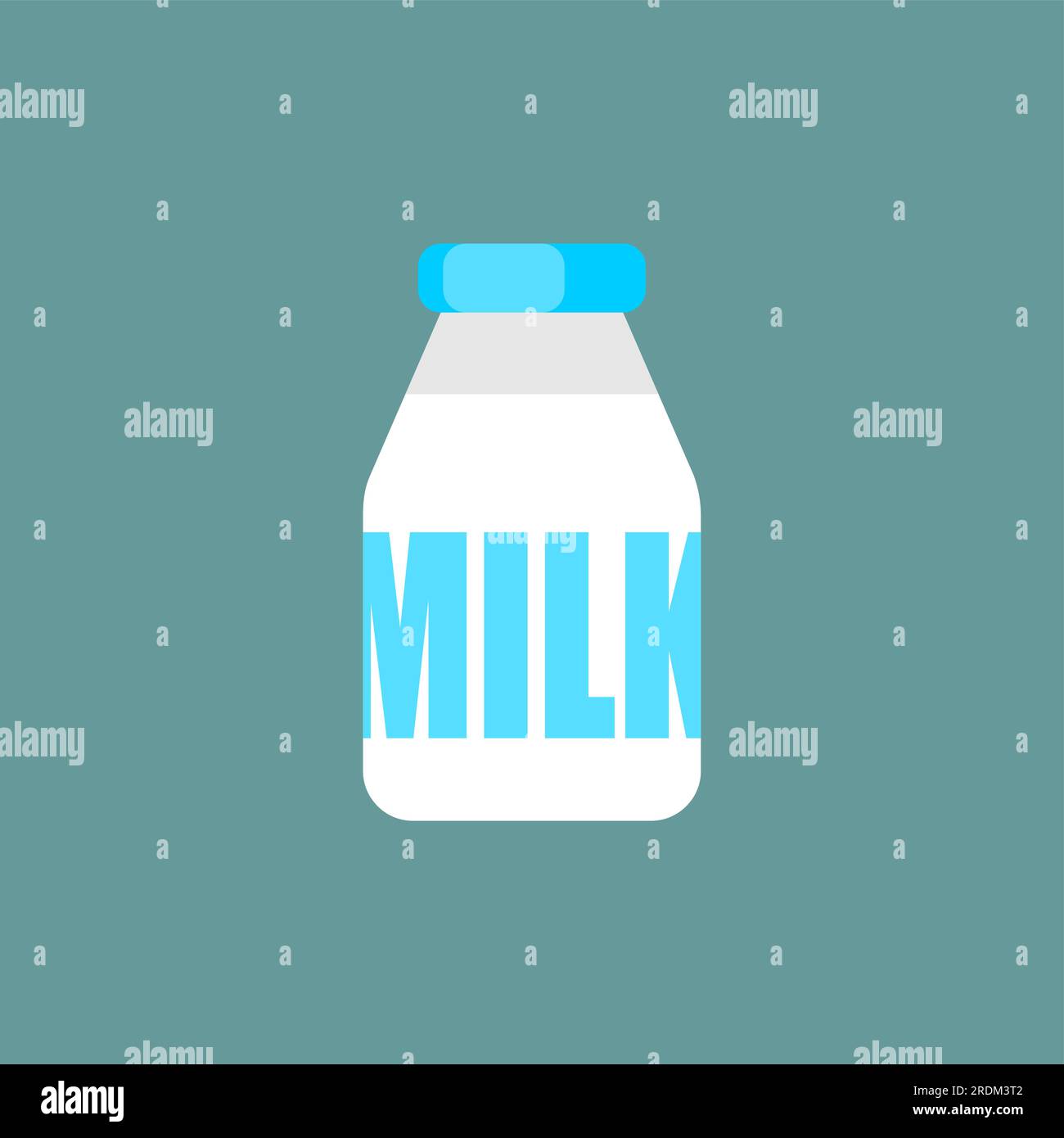 Milk icon isolated. food sign. Symbol for mobile application Stock ...