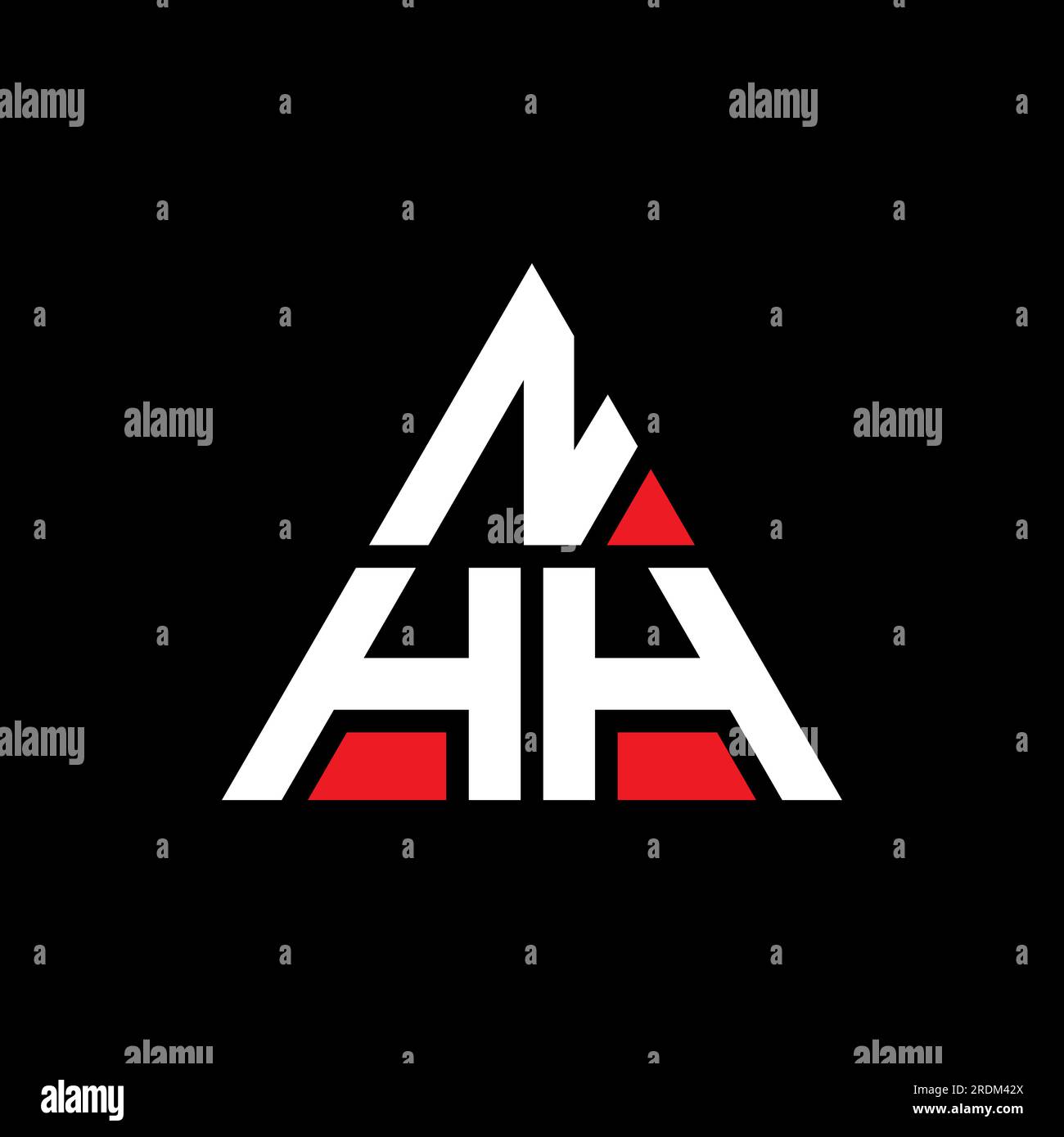 Nhh font Stock Vector Images - Alamy