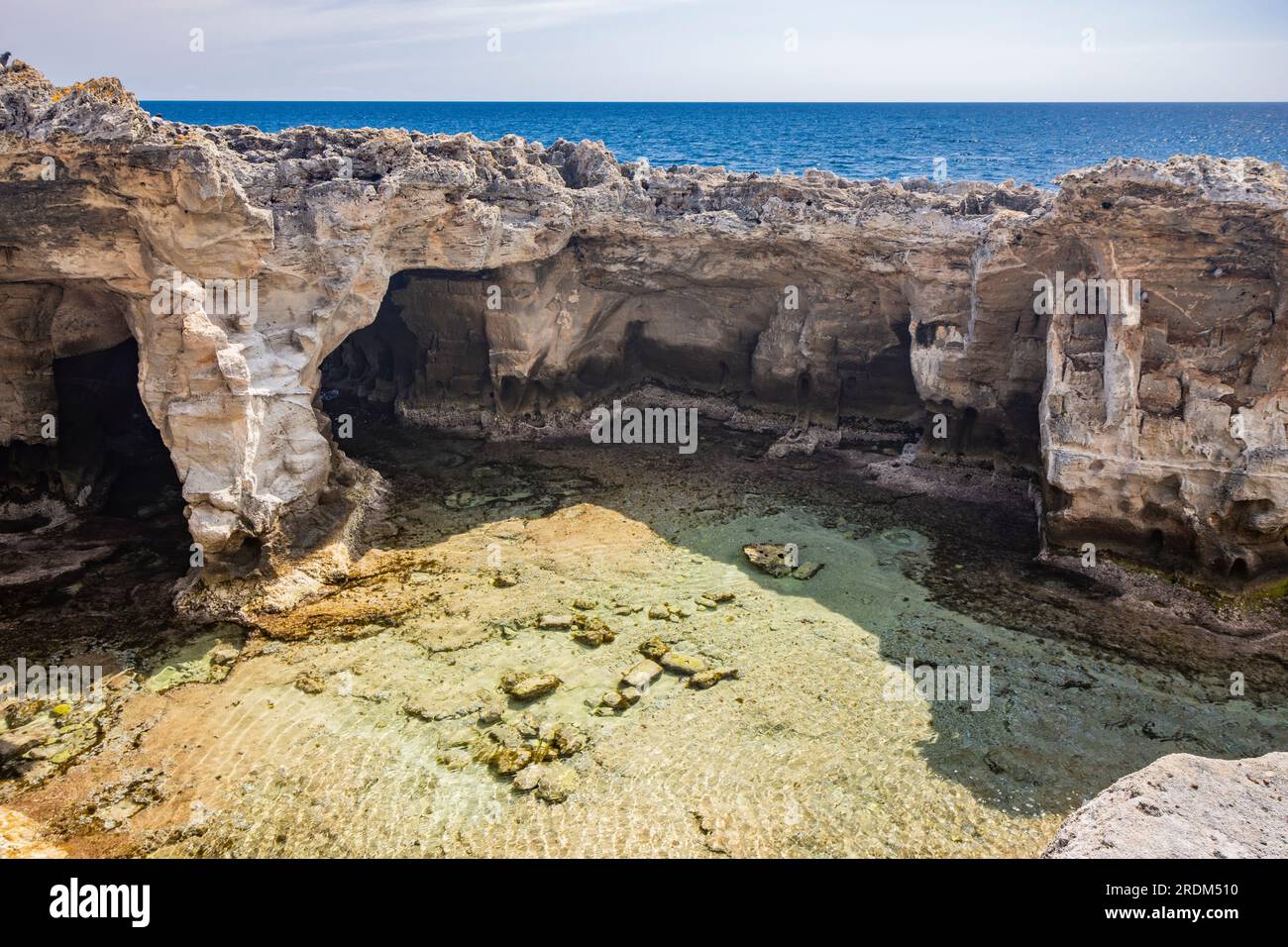 The amazing natural pools of Marina Serra, in Puglia, Salento, Tricase ...