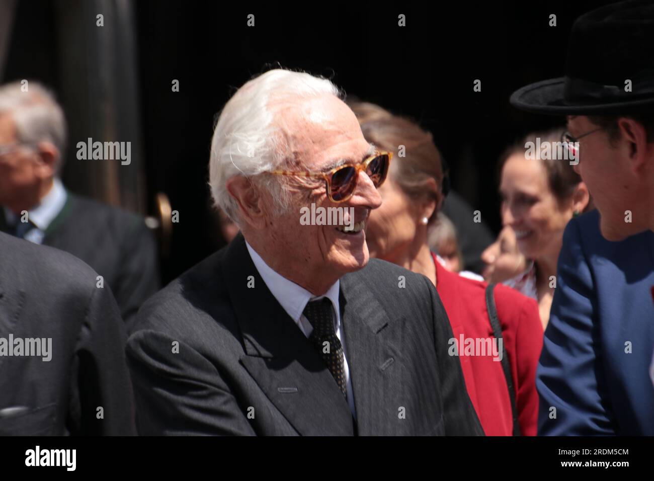 Munich, Germany. 22nd July, 2023. Duke Franz of Bavaria after the ...