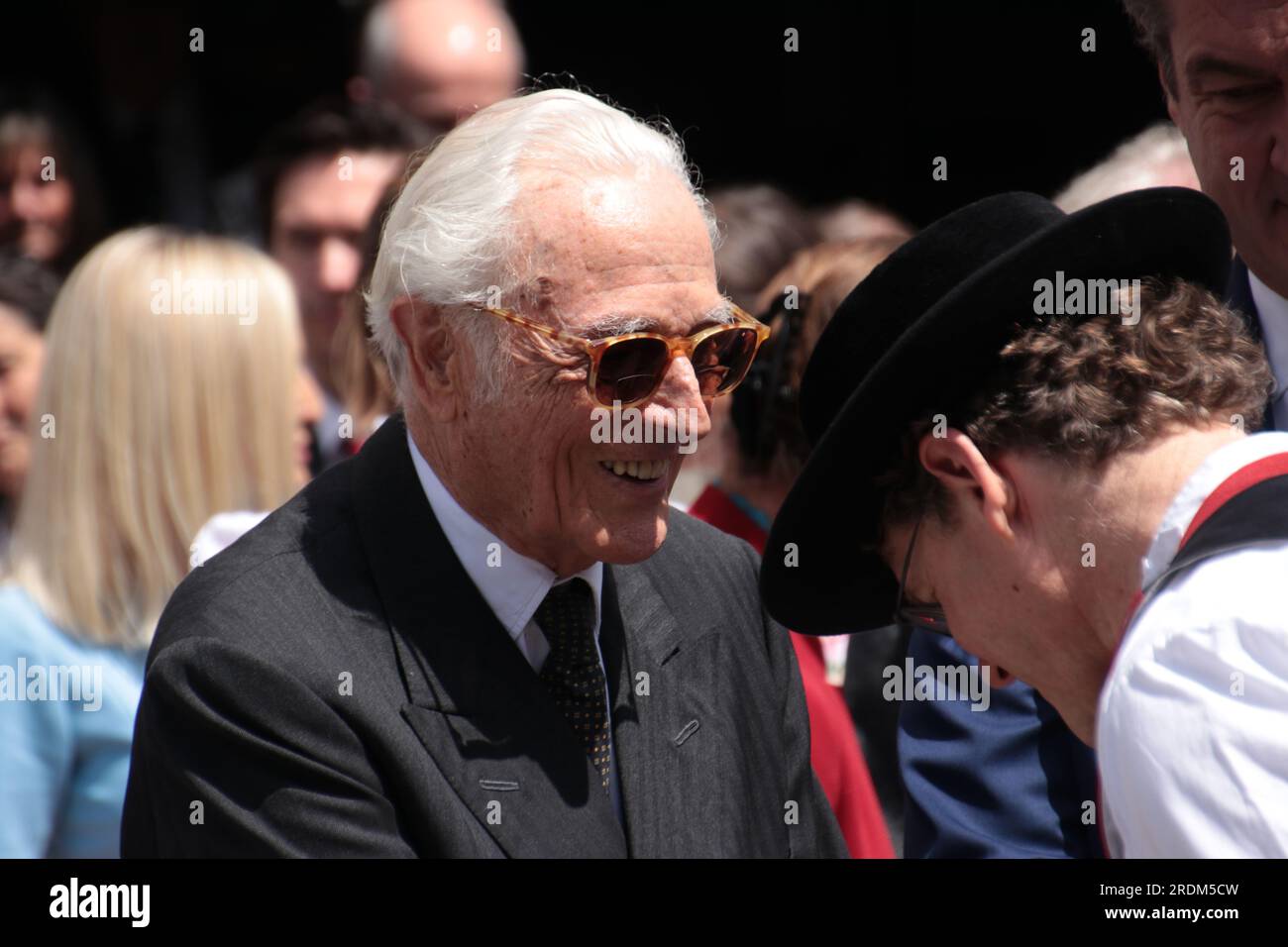 Munich, Germany. 22nd July, 2023. Duke Franz of Bavaria after the ...