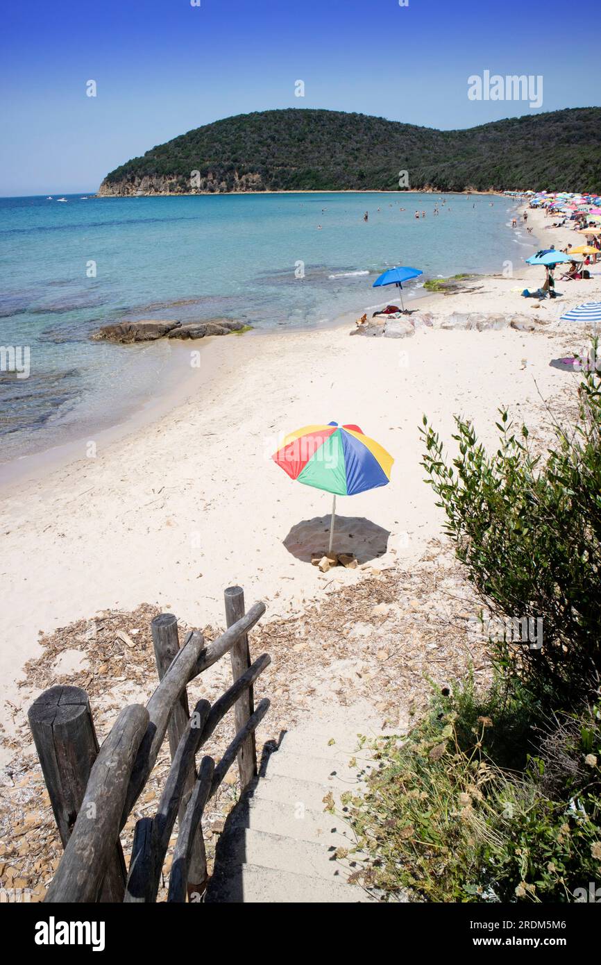 Photographic documentation of the white beach of Cala Violina Follonica ...