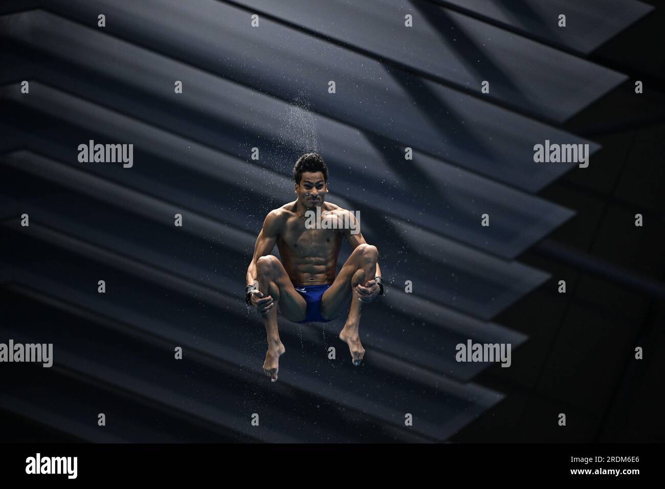 Fukuoka, Japan. 22nd July, 2023. Kyle Kothari of Britain competes ...