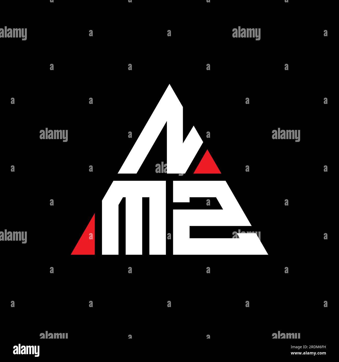 Nmz font Stock Vector Images - Alamy