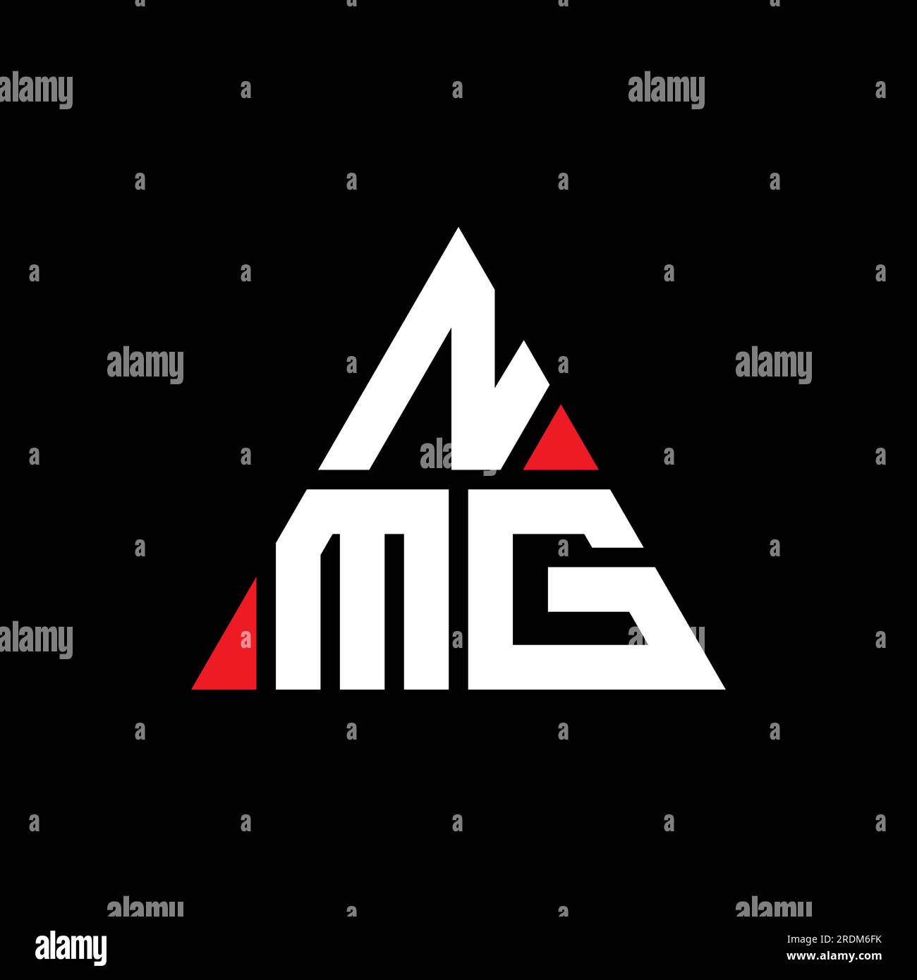 Nmg logo design Stock Vector Images - Alamy