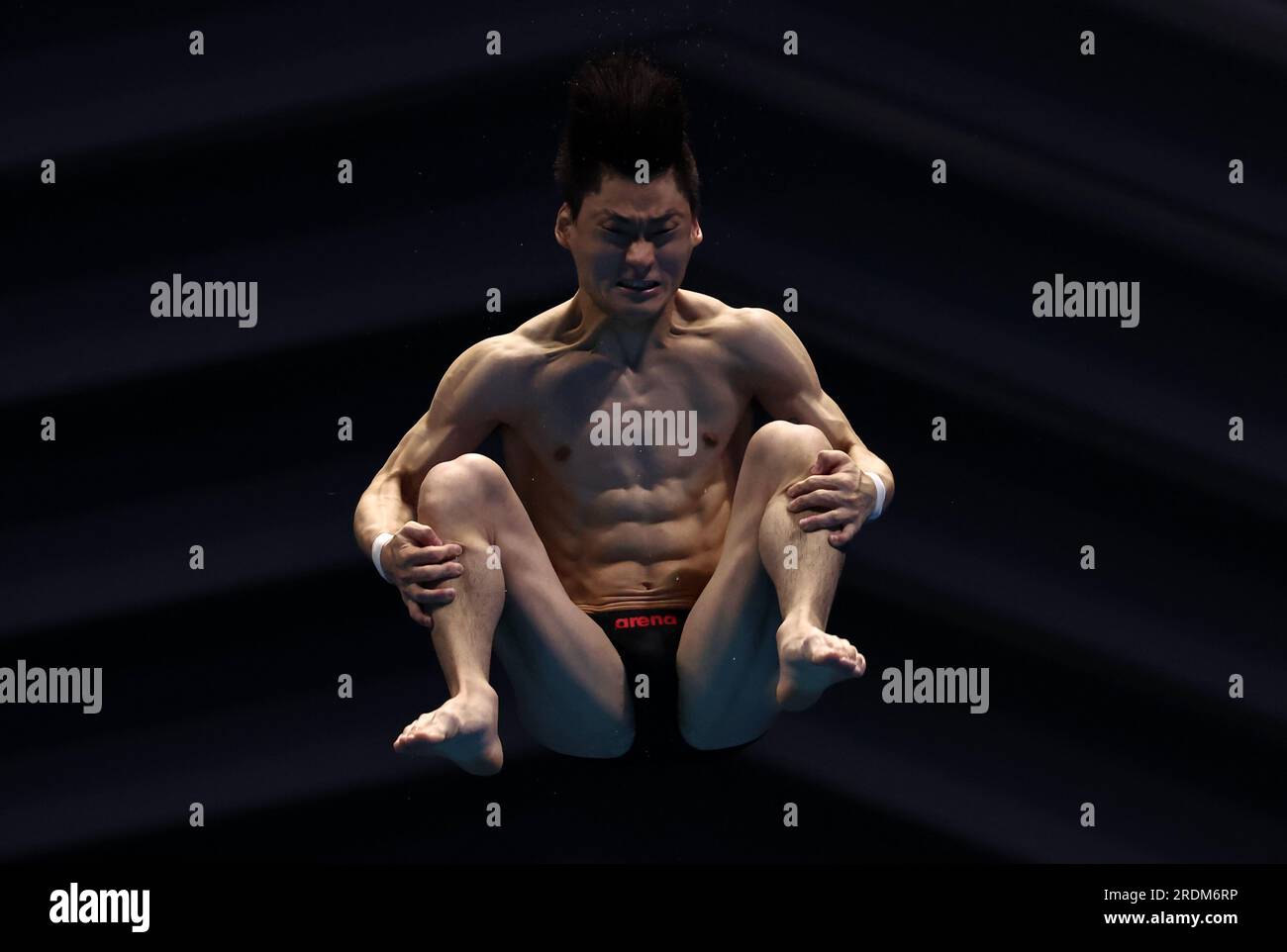 22nd July, 2023. S. Korean diver competes in worlds Kim Yeong-taek of ...