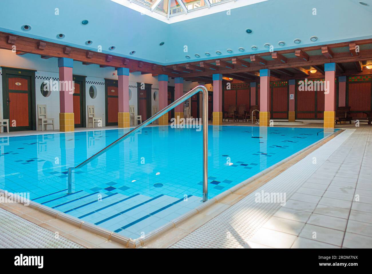 Building of Hotel Jurkovicuv dum (swimming pool on the photo), rebuild ...