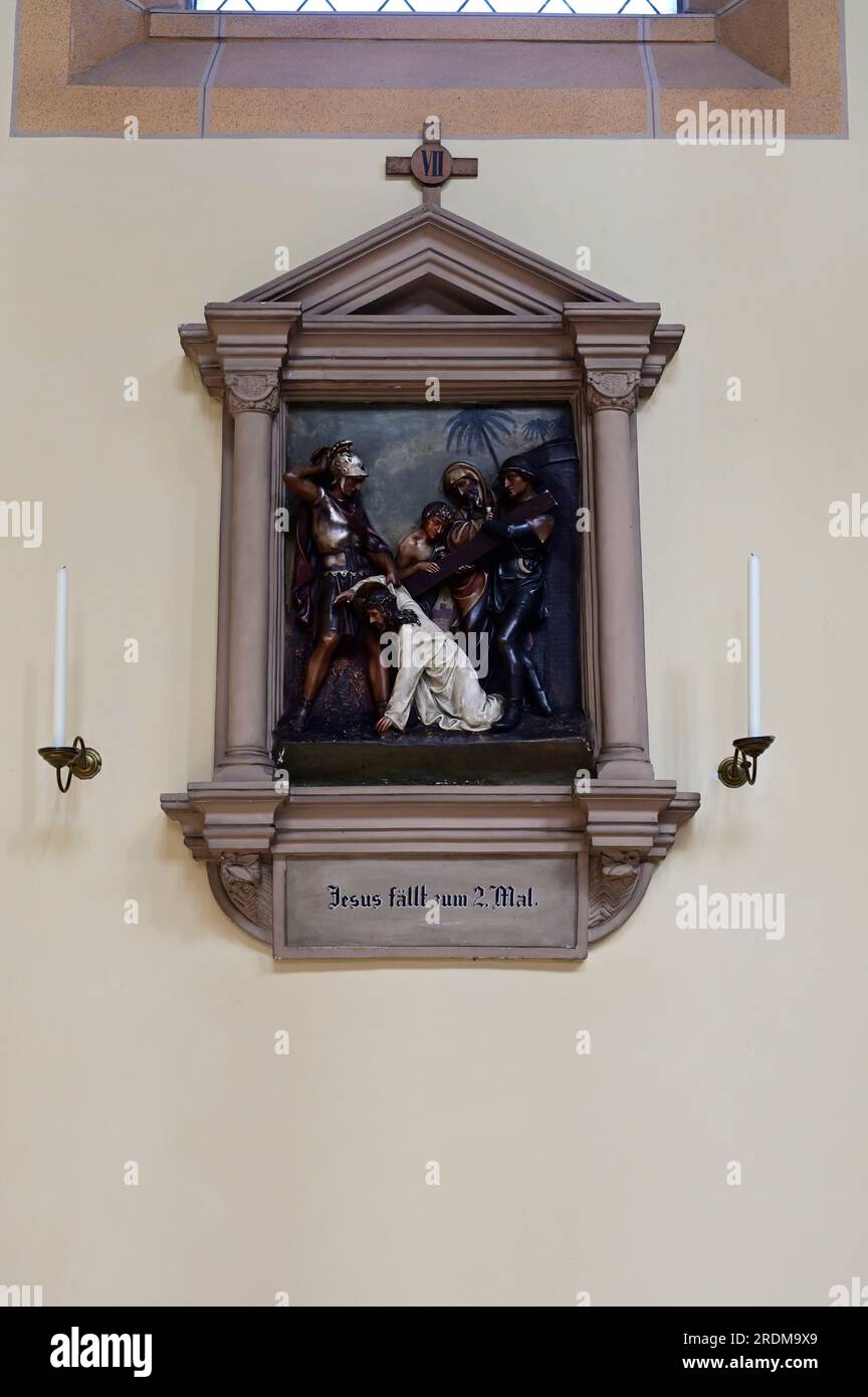 Jesus falls the second time hi-res stock photography and images - Alamy