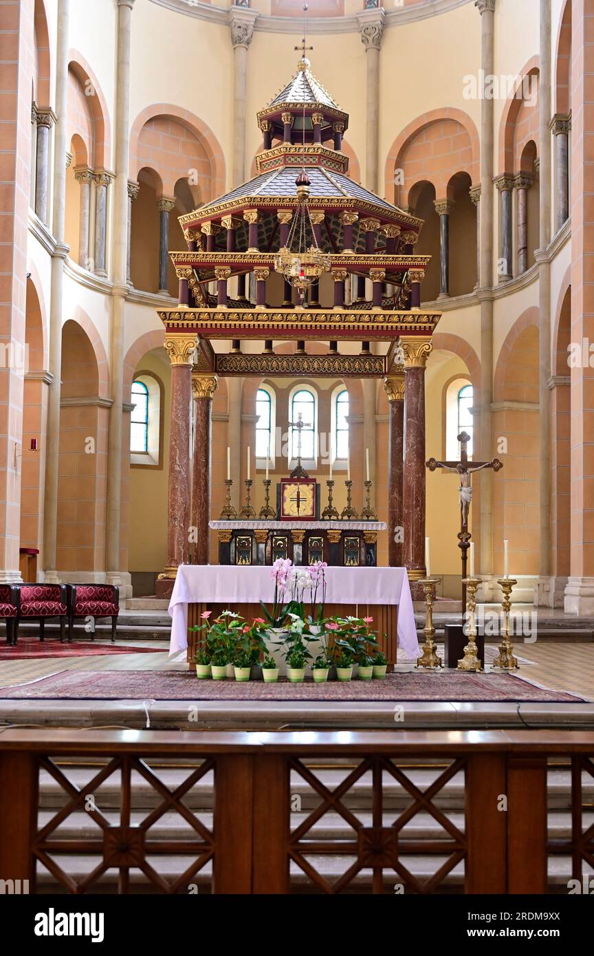 Vienna, Austria. July 19, 2023. Parish Church of St. Francis of Assisi ...