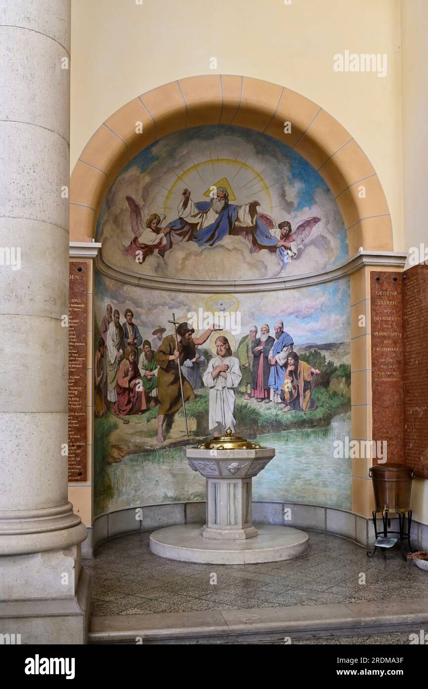 Vienna, Austria. July 19, 2023. Parish Church of St. Francis of Assisi ...