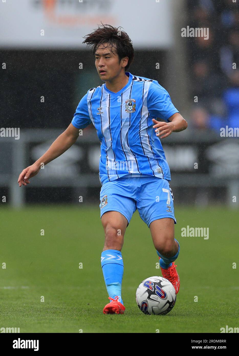 Coventry City's Tatsuhiro Sakamoto during the pre-season friendly match ...