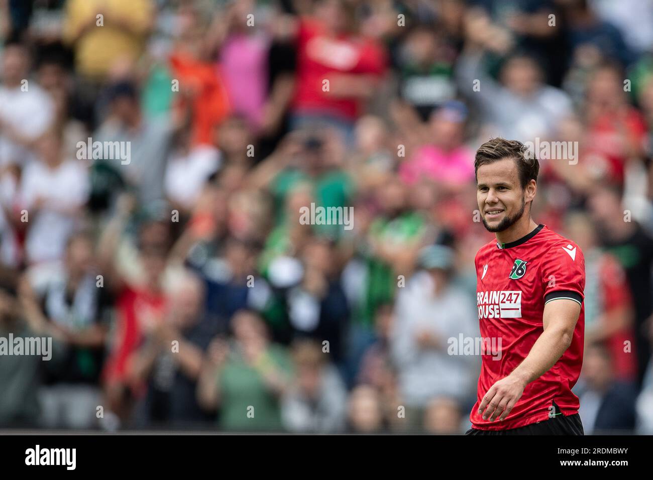 Hanover, Germany. 22nd July, 2023. Soccer: Test matches, Hannover 96 ...