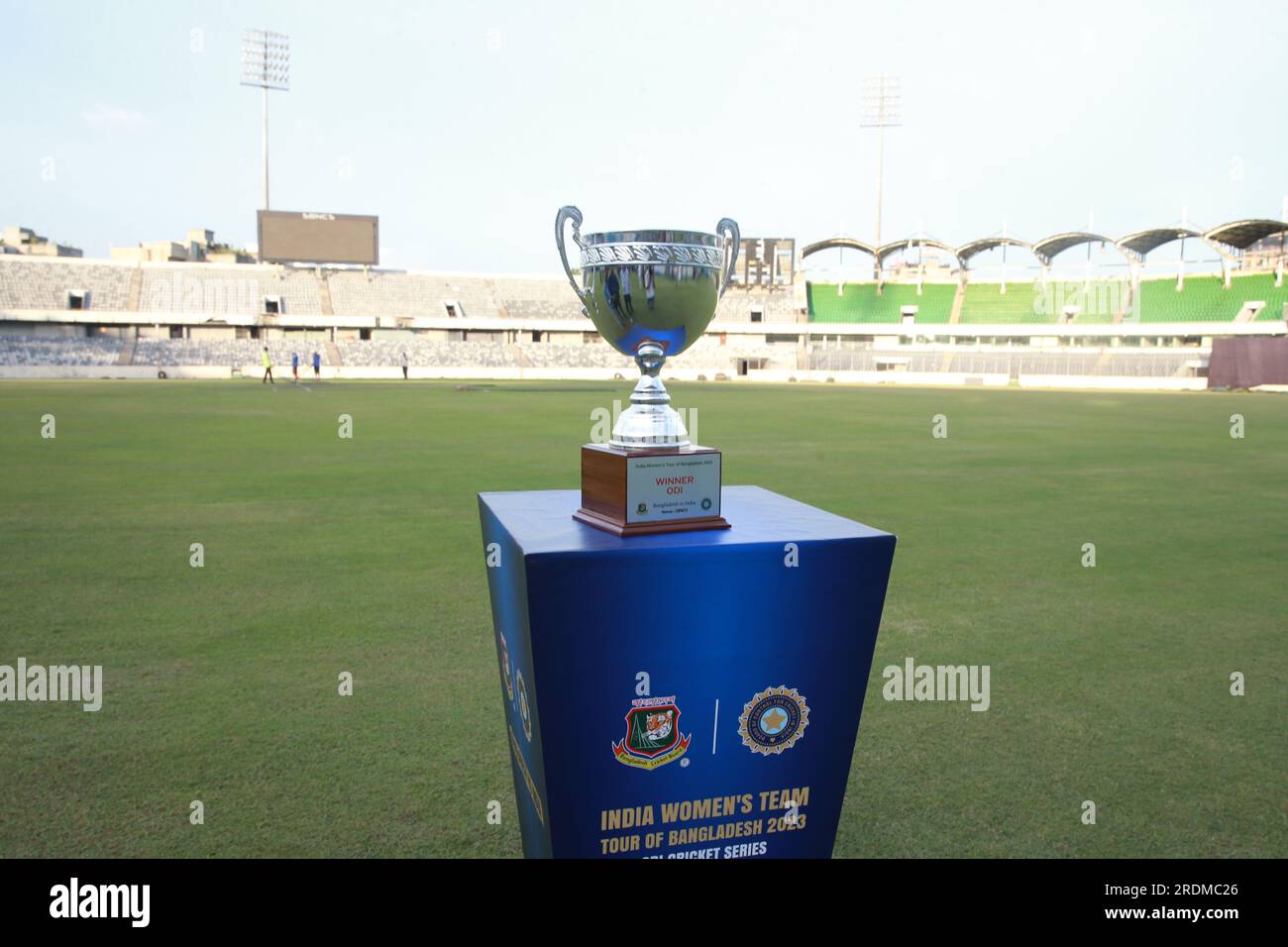 Trophy of the Bangladesh Women-India Women One Day International (ODI ...