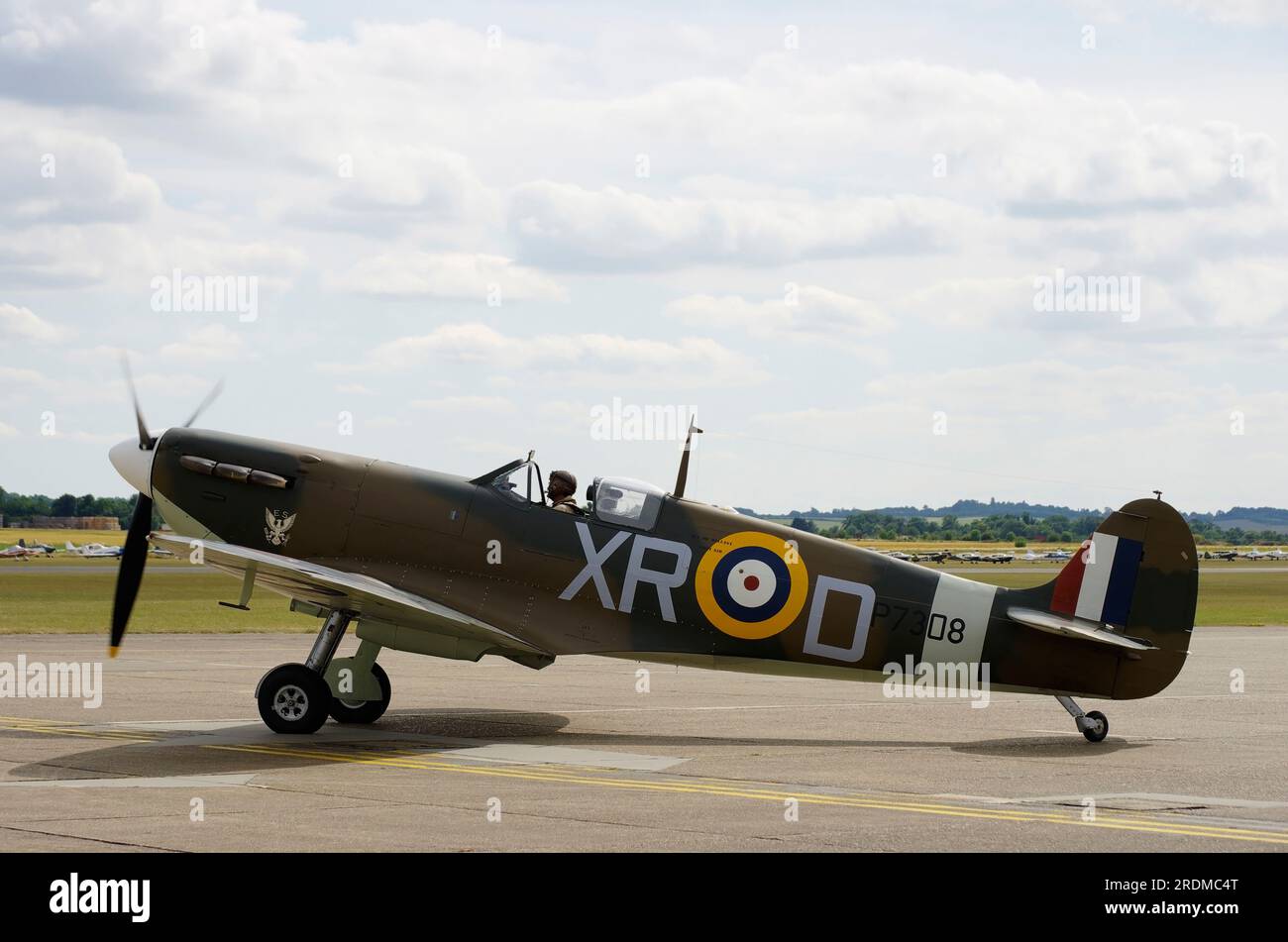 Vickers, Supermarine, Spitfire 1A, P7308, XR-D, G-AIST, Flying Legends ...