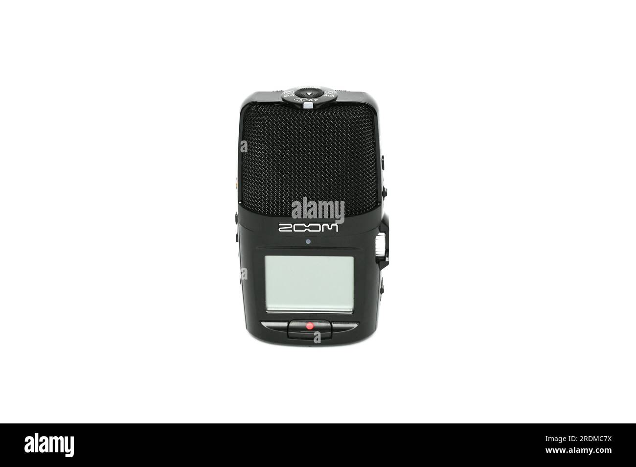 Zoom recorder hi-res stock photography and images - Alamy