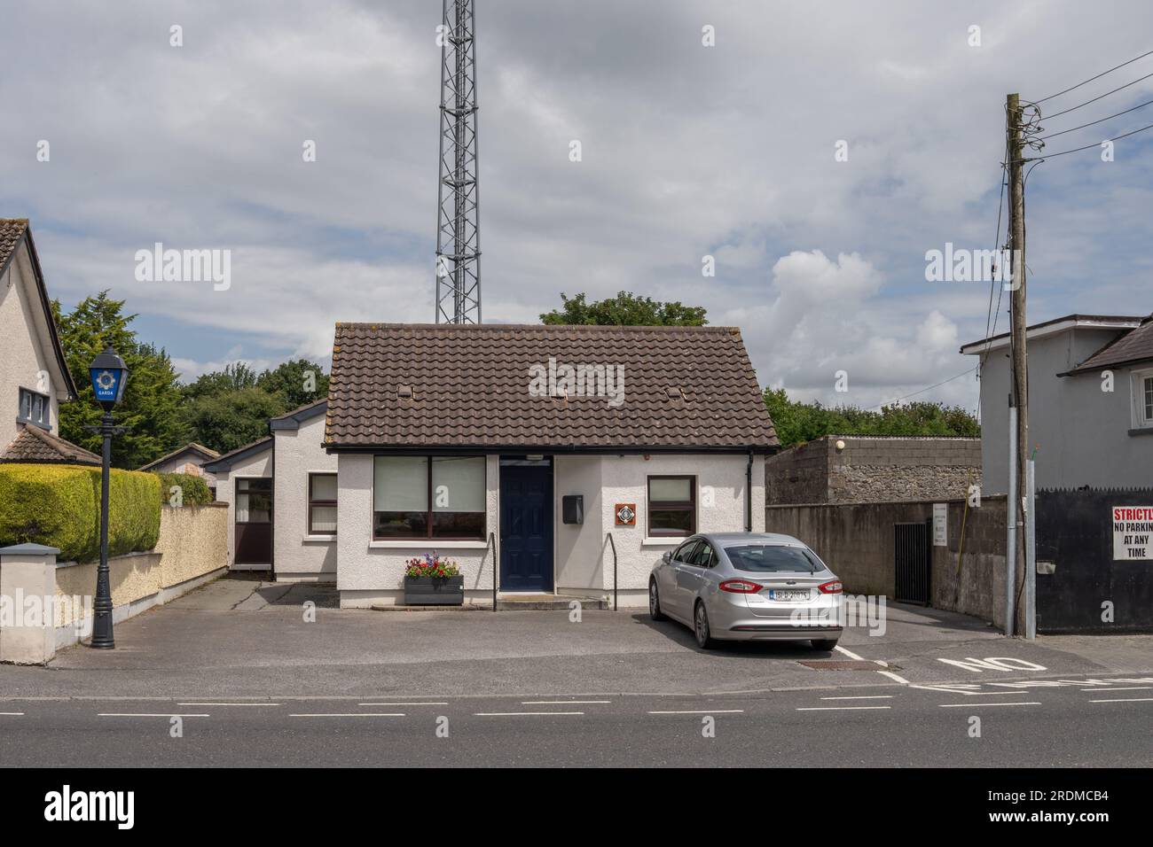 Enfield, County Meath, Ireland, 4th July 2023. frontal view of Enfield ...