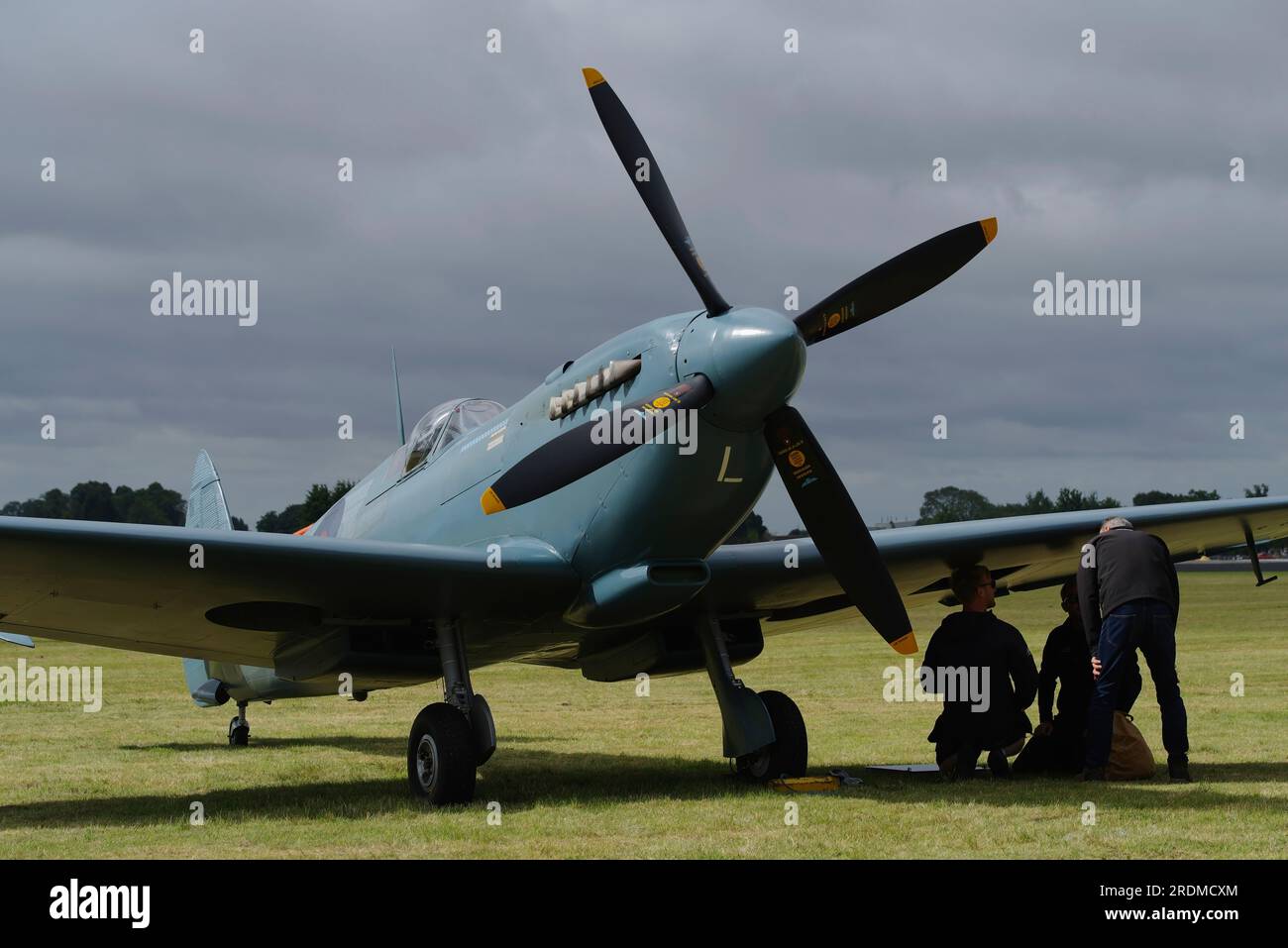 Vickers Supermarine Spitfire X1 PL983, L, Flying Legends 2023, Church ...